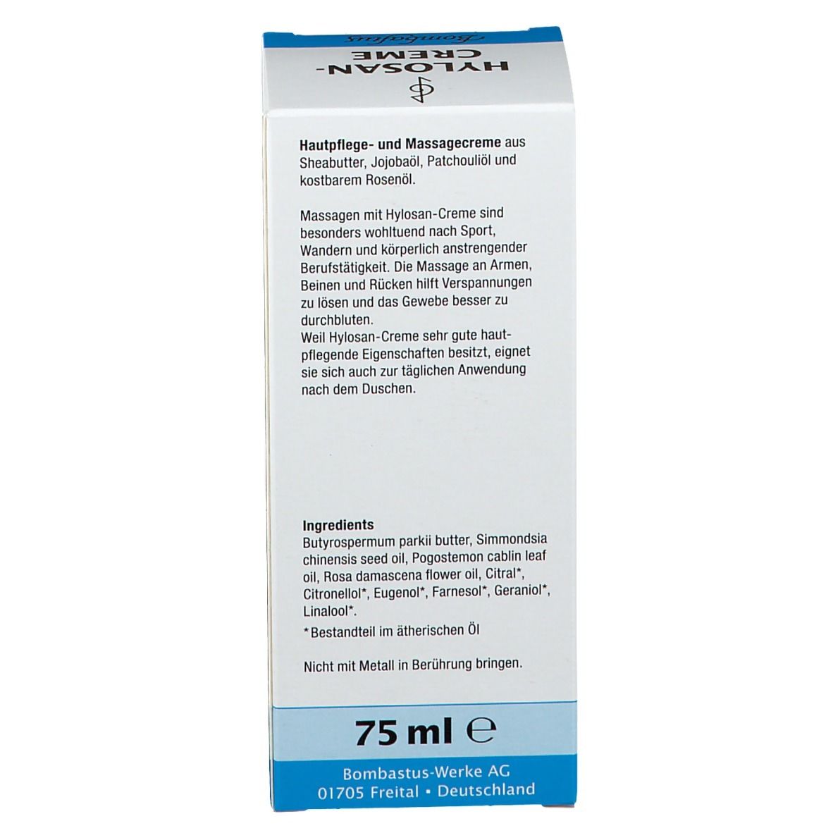 Bombastus Hylosan-Creme 75 ml - shop-apotheke.com