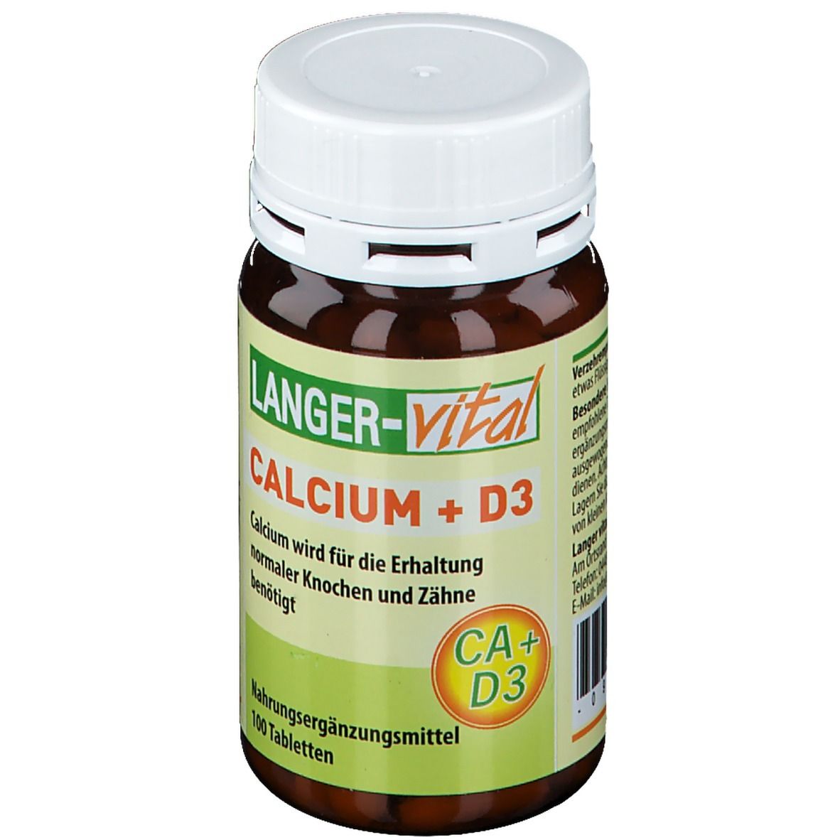 Calcium + D3 100 St - Shop Apotheke