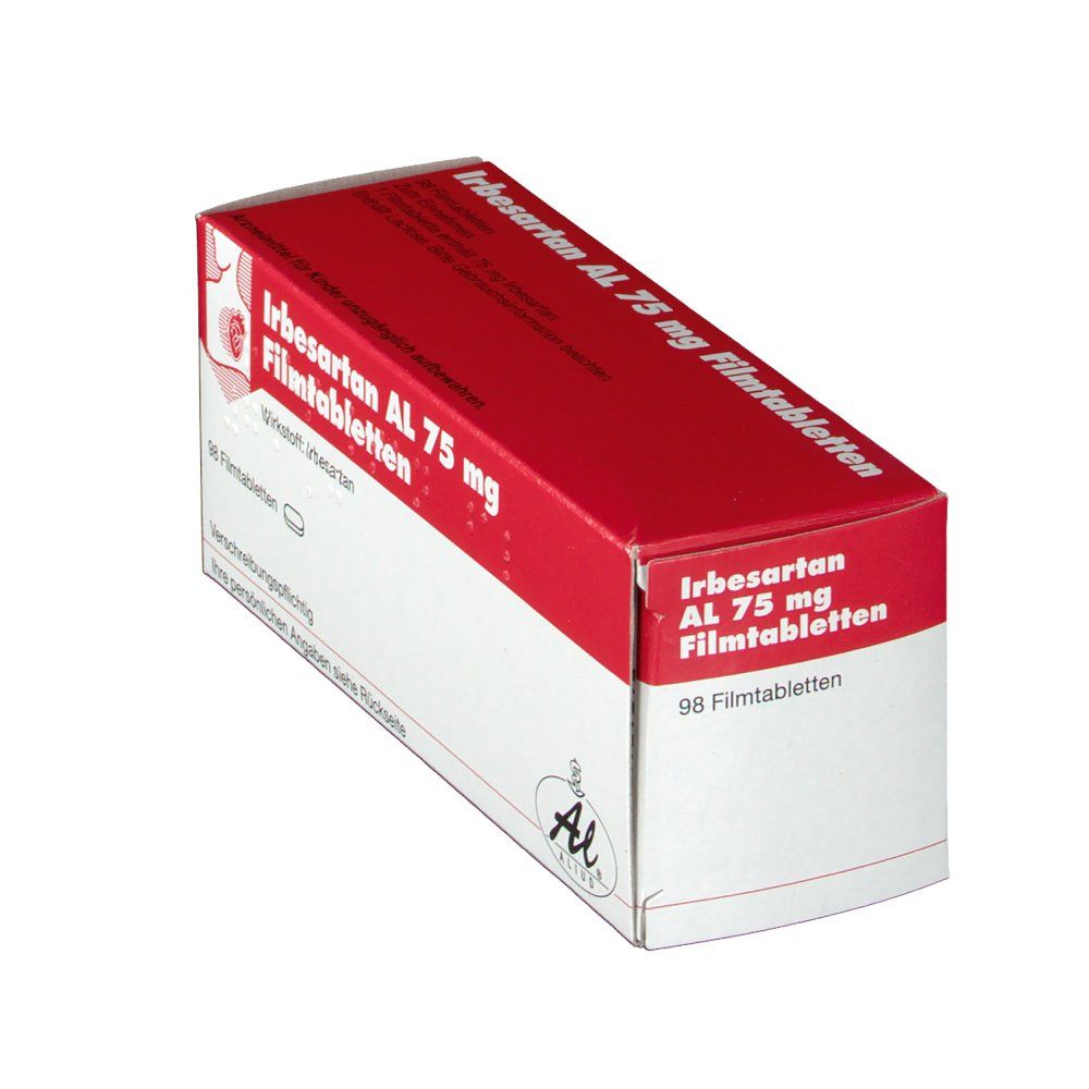 Irbesartan AL 75 mg 98 St mit dem E-Rezept kaufen - Shop Apotheke