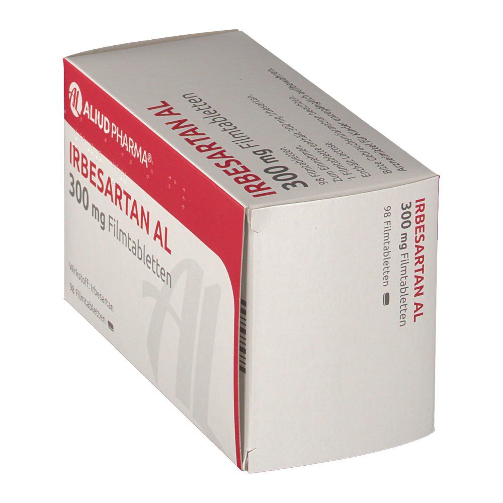 Irbesartan AL 300 mg 98 St mit dem E-Rezept kaufen - Shop Apotheke Irbesartan AL 300 mg 98 St mit dem E-Rezept kaufen - Shop Apotheke