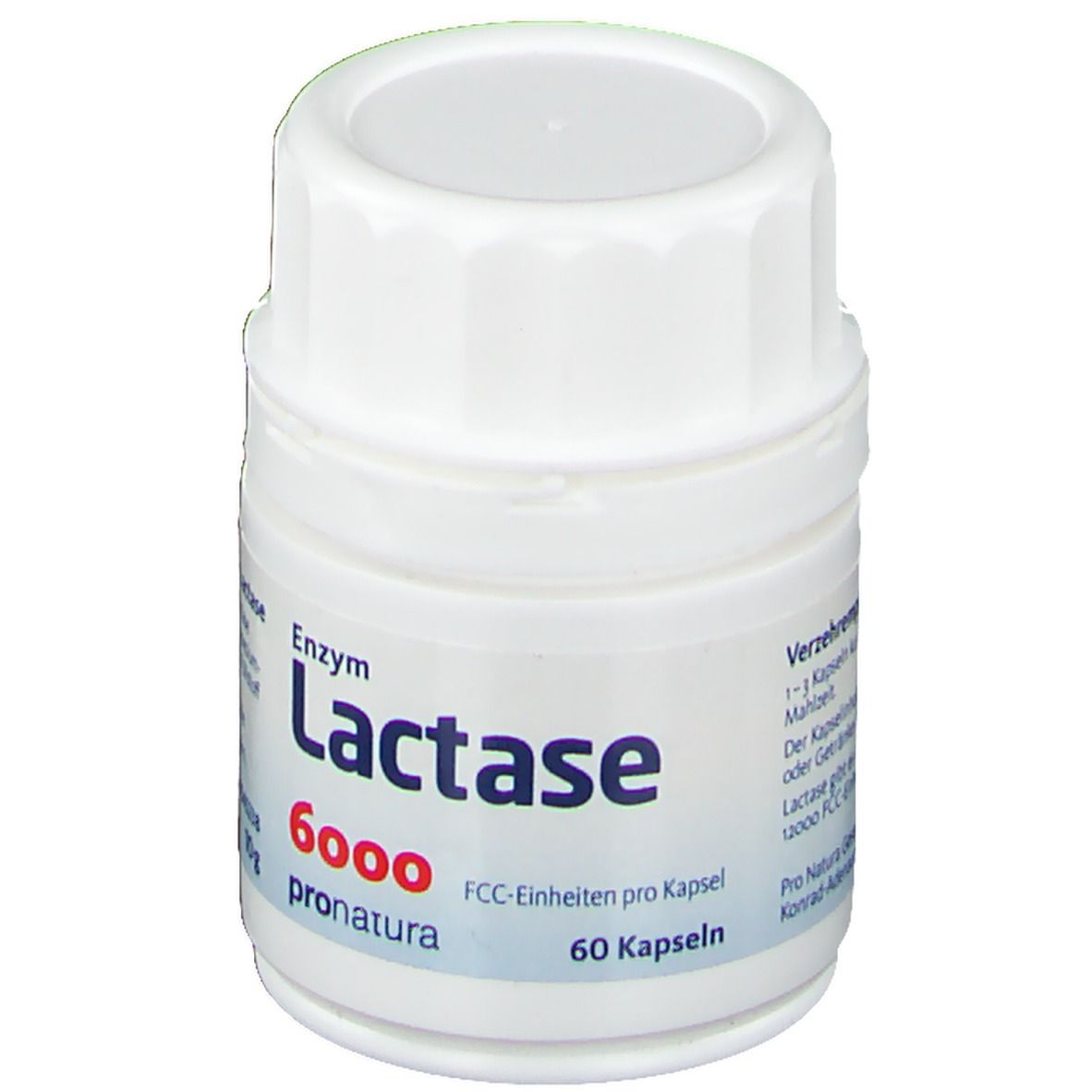 Enzym Lactase 6000 FCC Kapseln 60 St - shop-apotheke.com