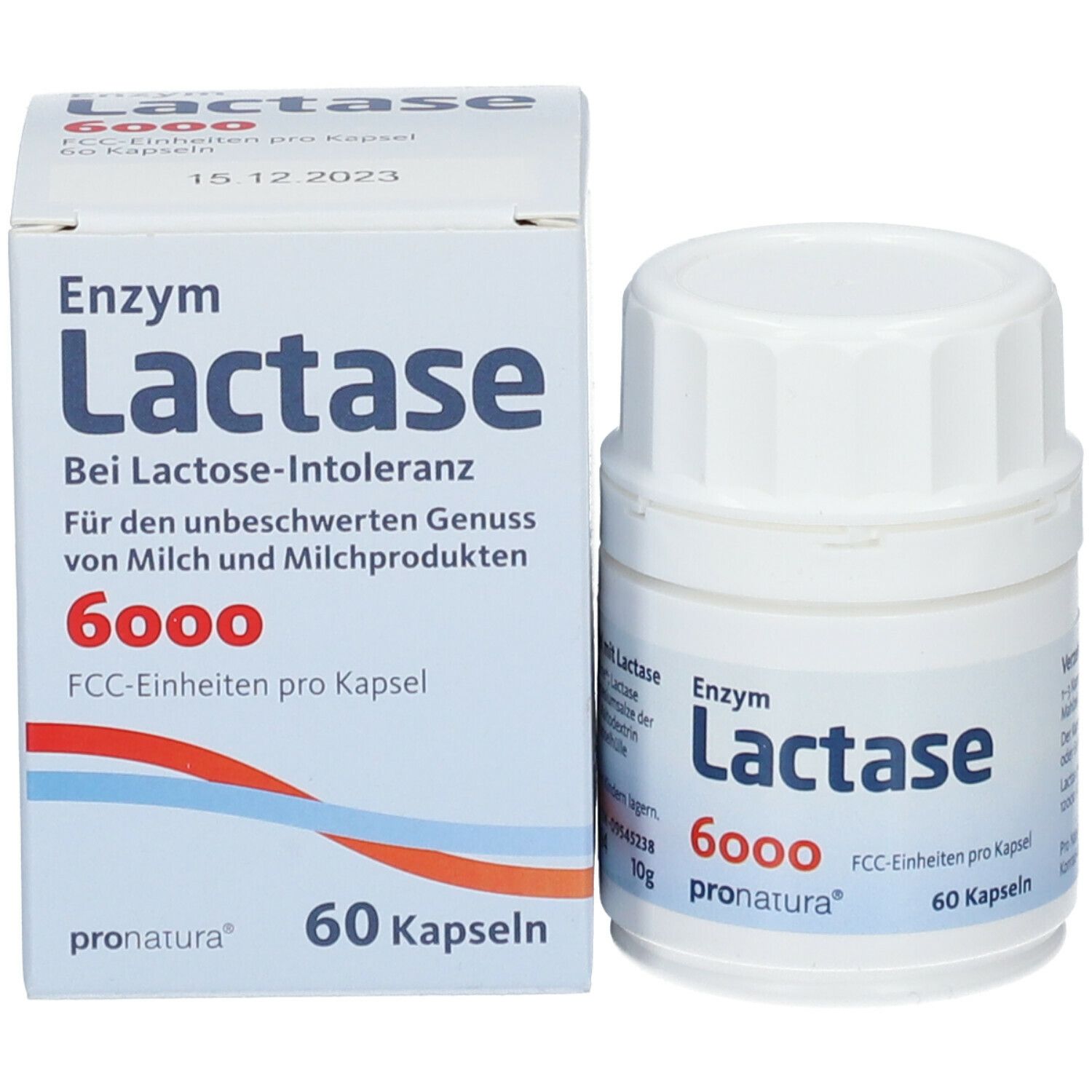 Enzym Lactase 6000 FCC Kapseln 60 St - shop-apotheke.com