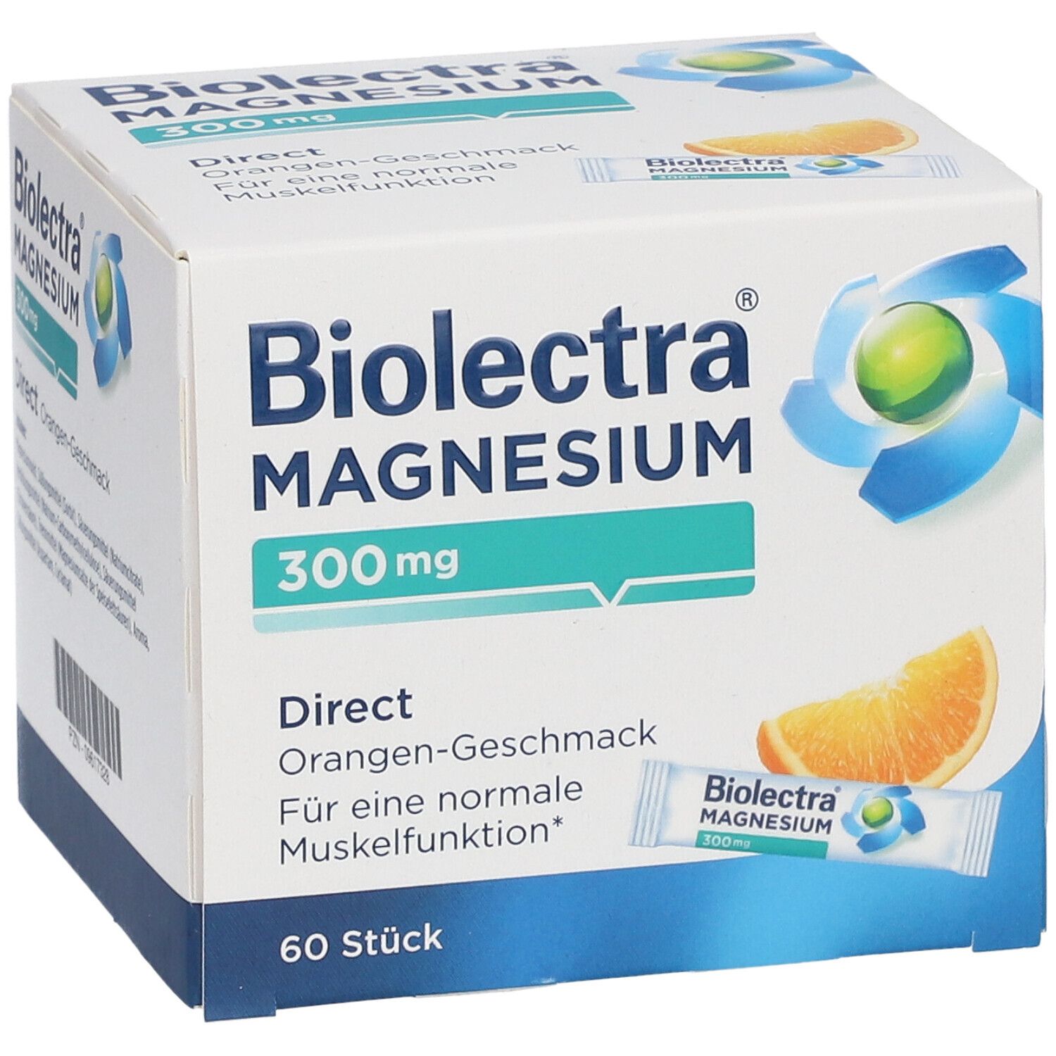Biolectra® Magnesium 300 mg Direct Orangengeschmack 60 St - shop ...
