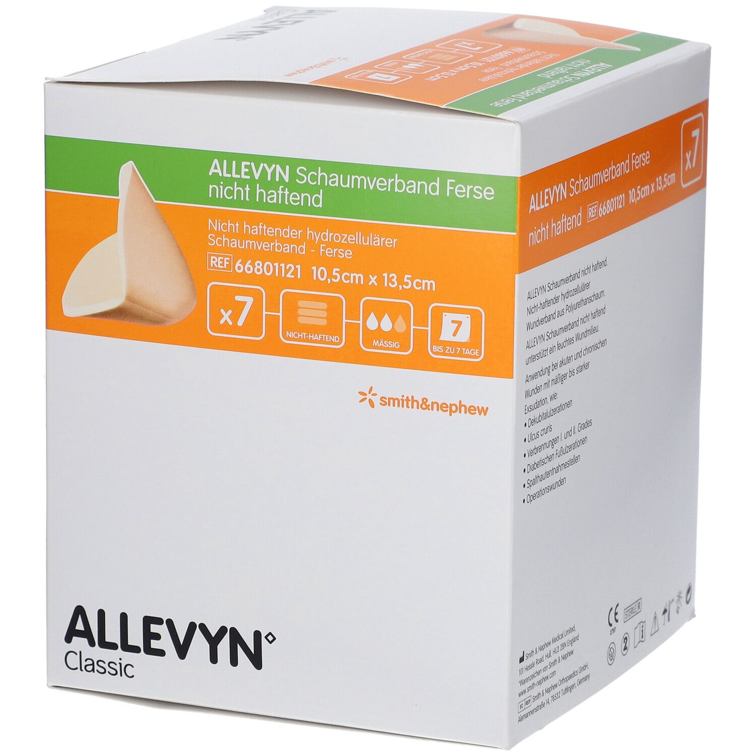 ALLEVYN® Schaumverband Ferse nicht haftend 7 St - shop-apotheke.at
