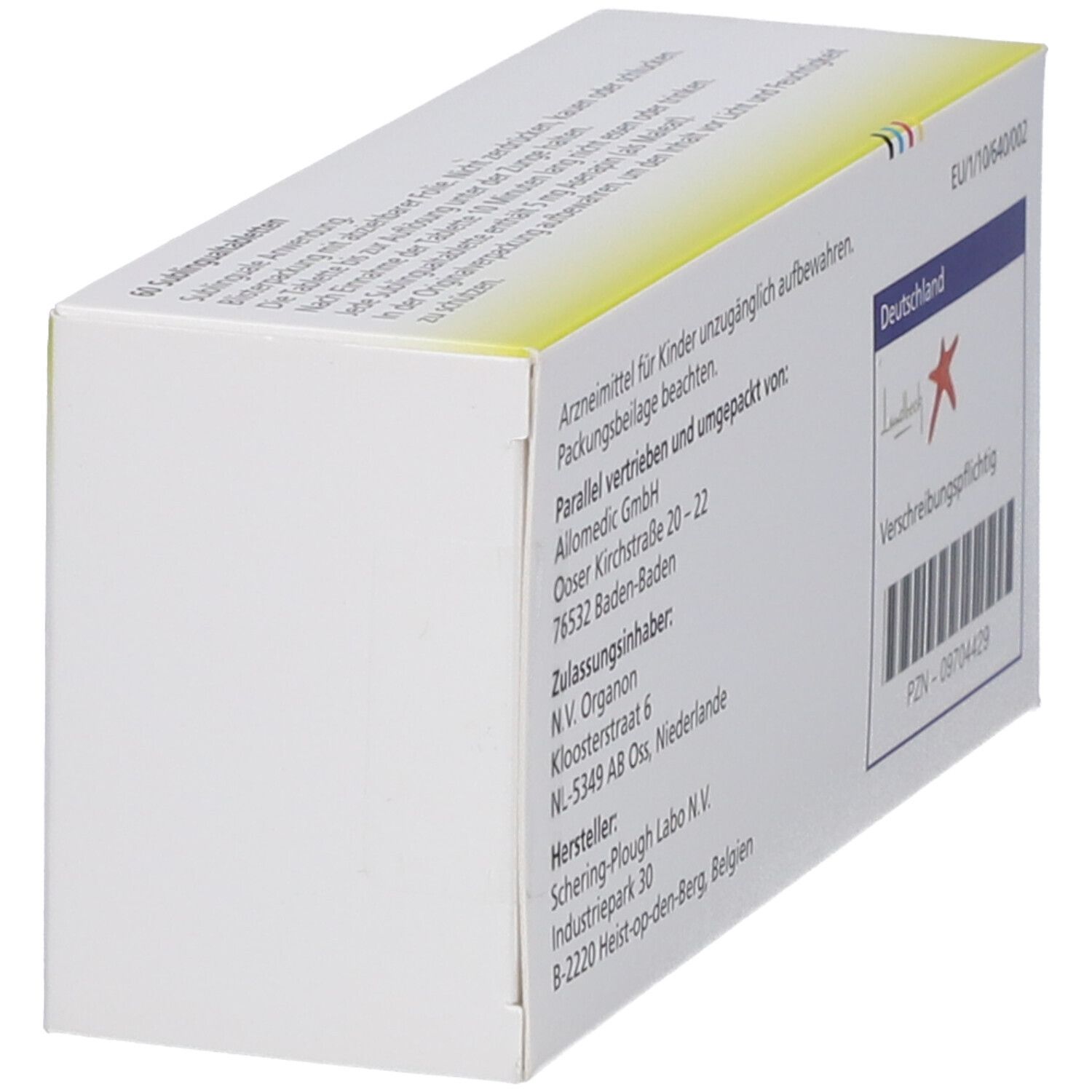 Sycrest 5 mg Sublingual 60 St mit dem E-Rezept kaufen - Shop Apotheke