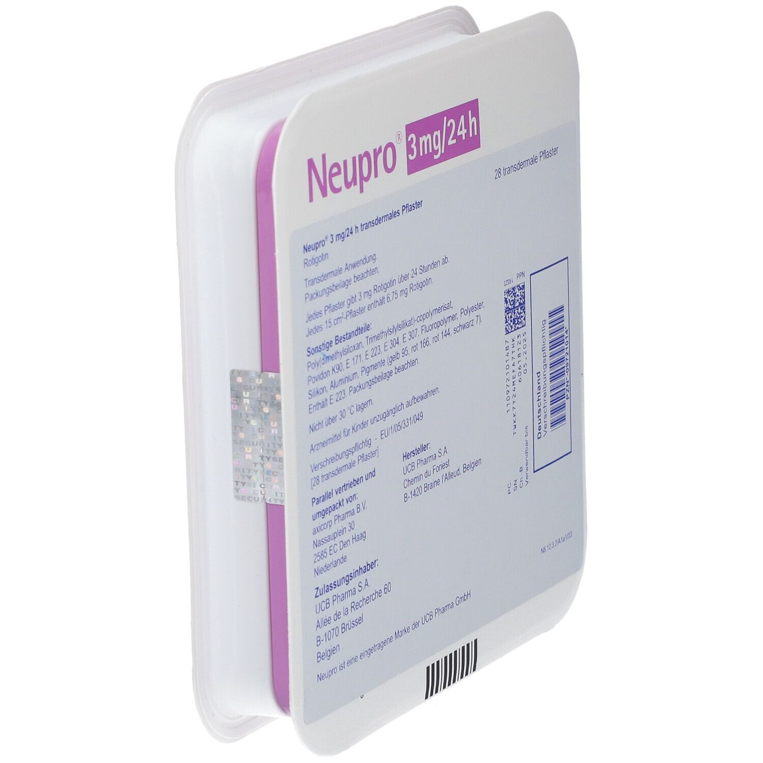 Neupro® 3 mg/24 h 28 St mit dem E-Rezept kaufen - Shop Apotheke