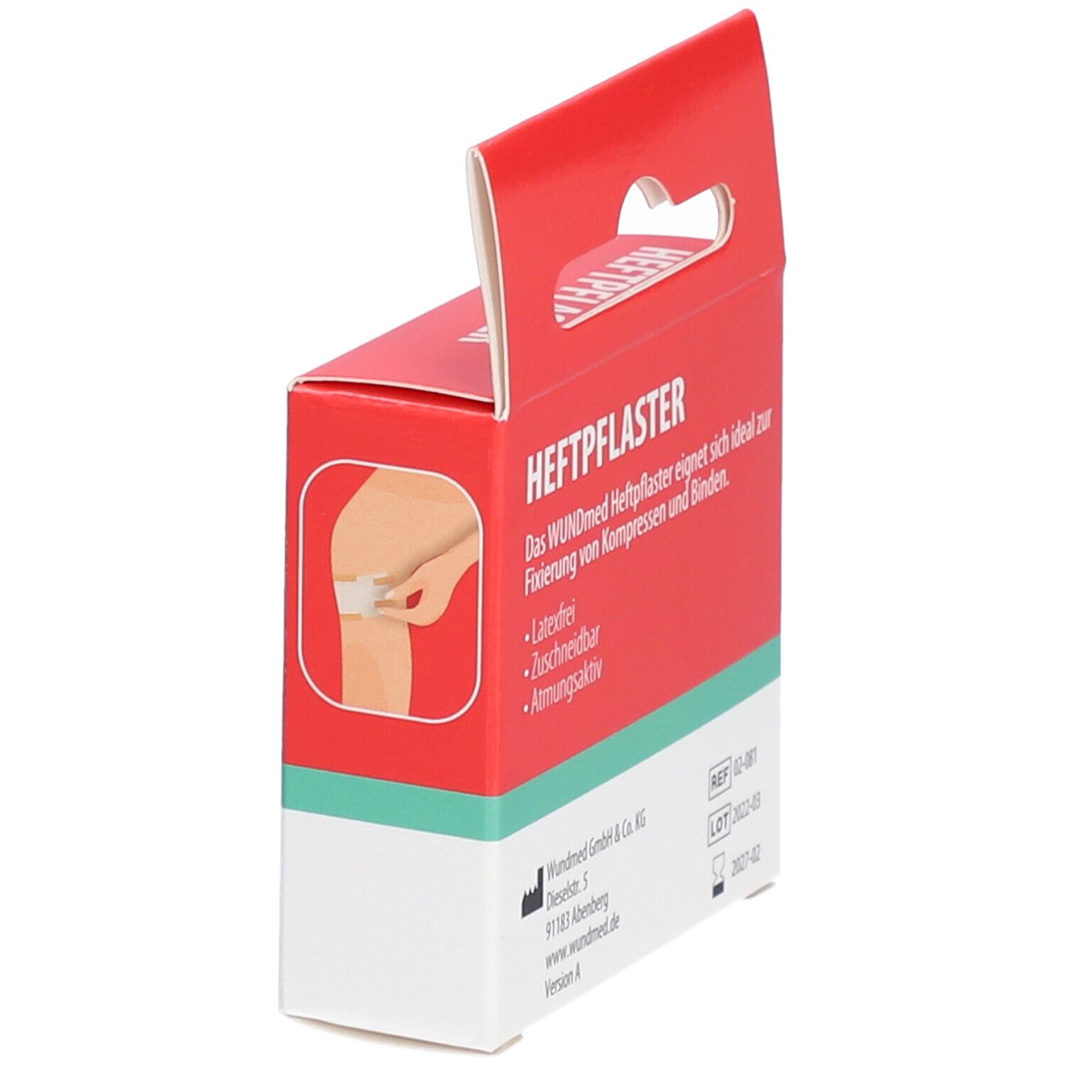 WUNDmed® Heftpflaster 5 m x 1,25 cm 1 St - Shop Apotheke