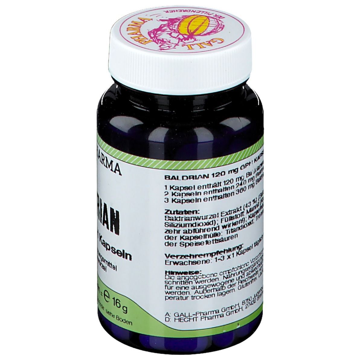 GALL PHARMA Baldrian 60 St - Shop Apotheke
