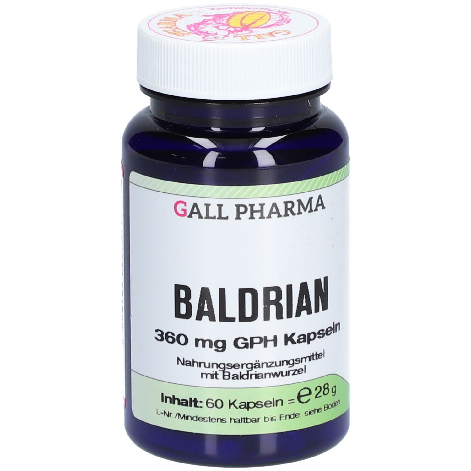 GALL PHARMA Baldrian 360 mg GPH Kapseln 60 St - Shop Apotheke