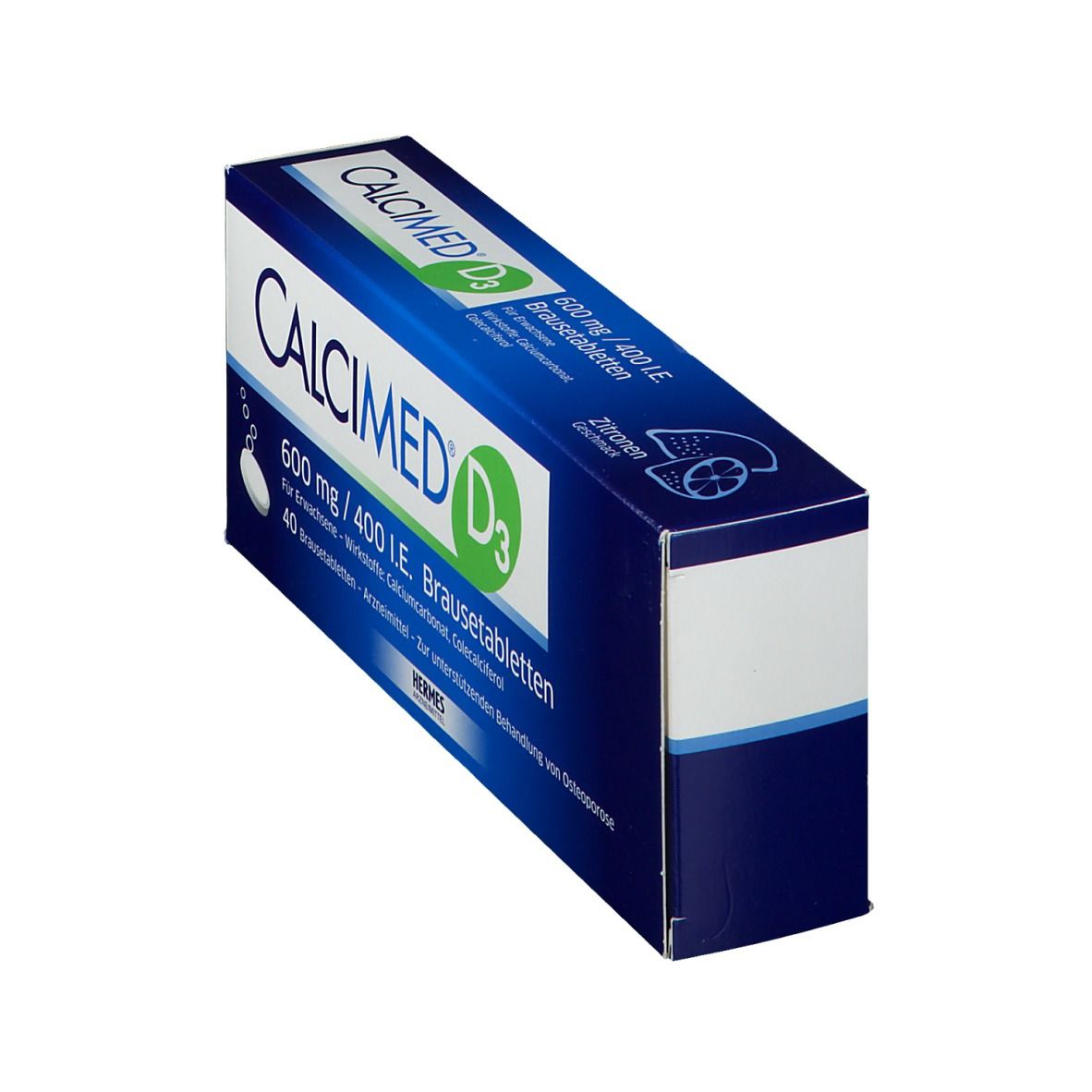CALCIMED® D3 600 mg/400 I.E. Brausetabletten 40 St - Shop Apotheke