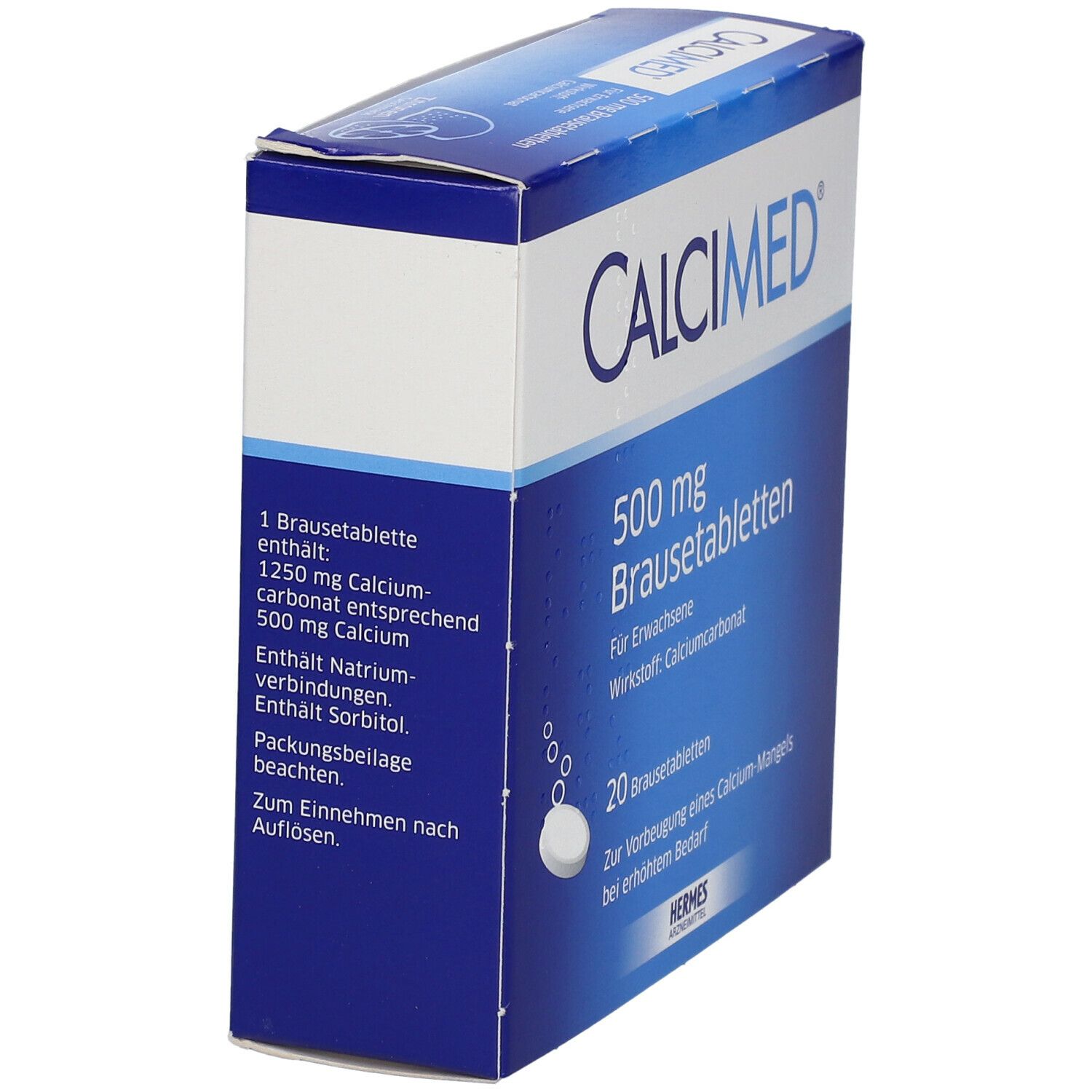 CALCIMED® 500 mg Brausetabletten 20 St - Shop Apotheke