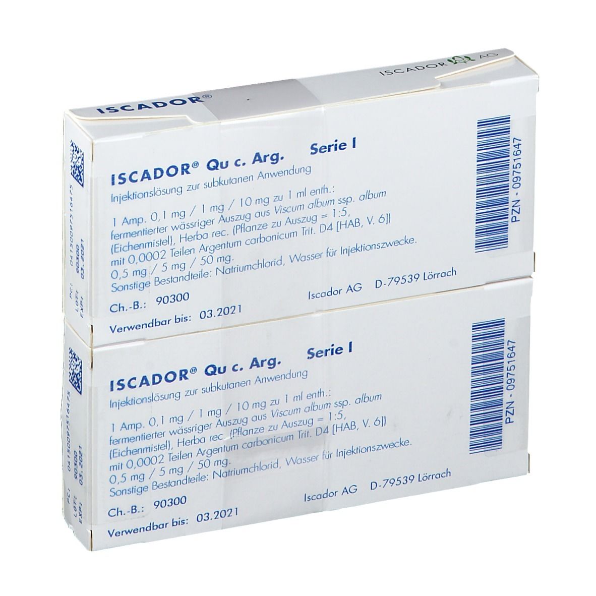ISCADOR® Qu c. Arg. Serie I 14x1 ml - Shop Apotheke