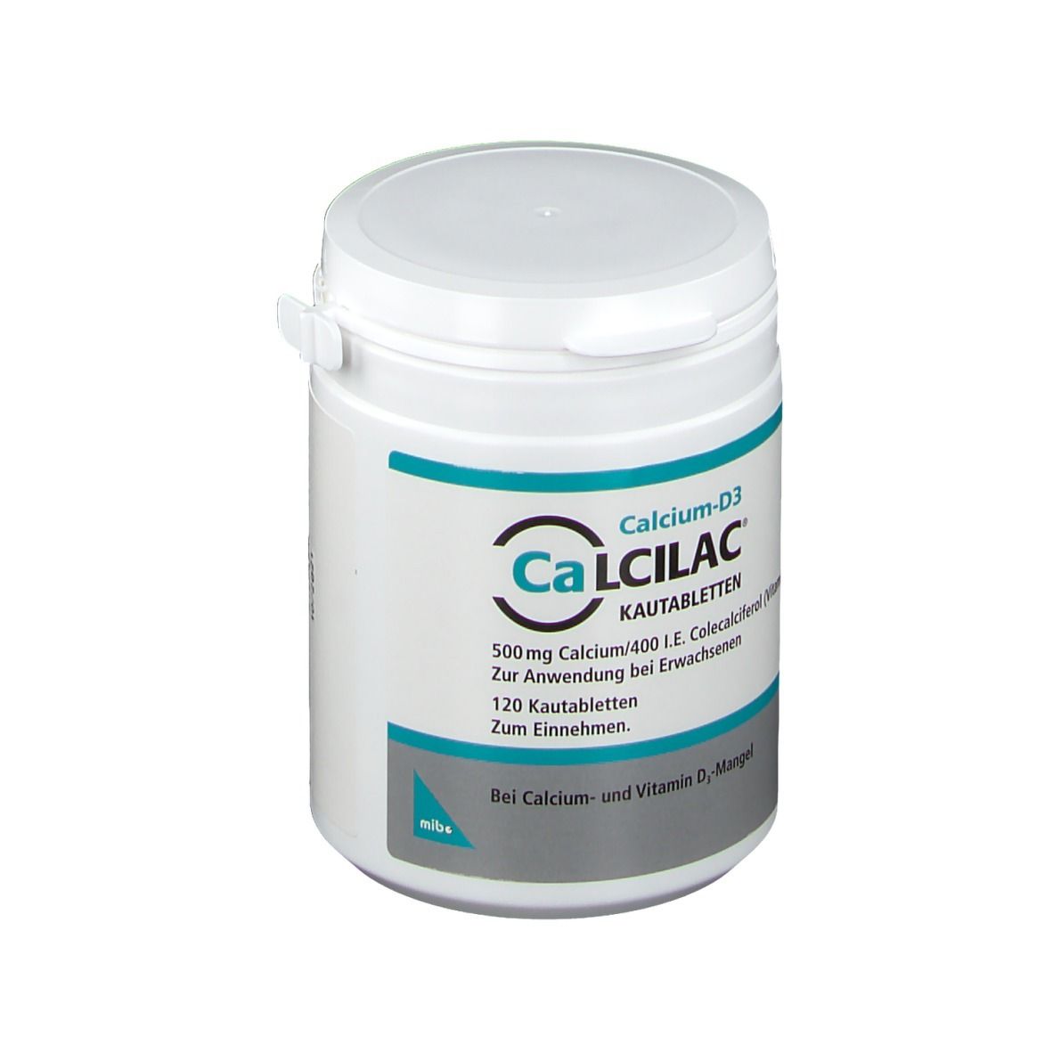 Calcilac® Kautabletten 500 mg/400 I.E. 120 St - shop-apotheke.com