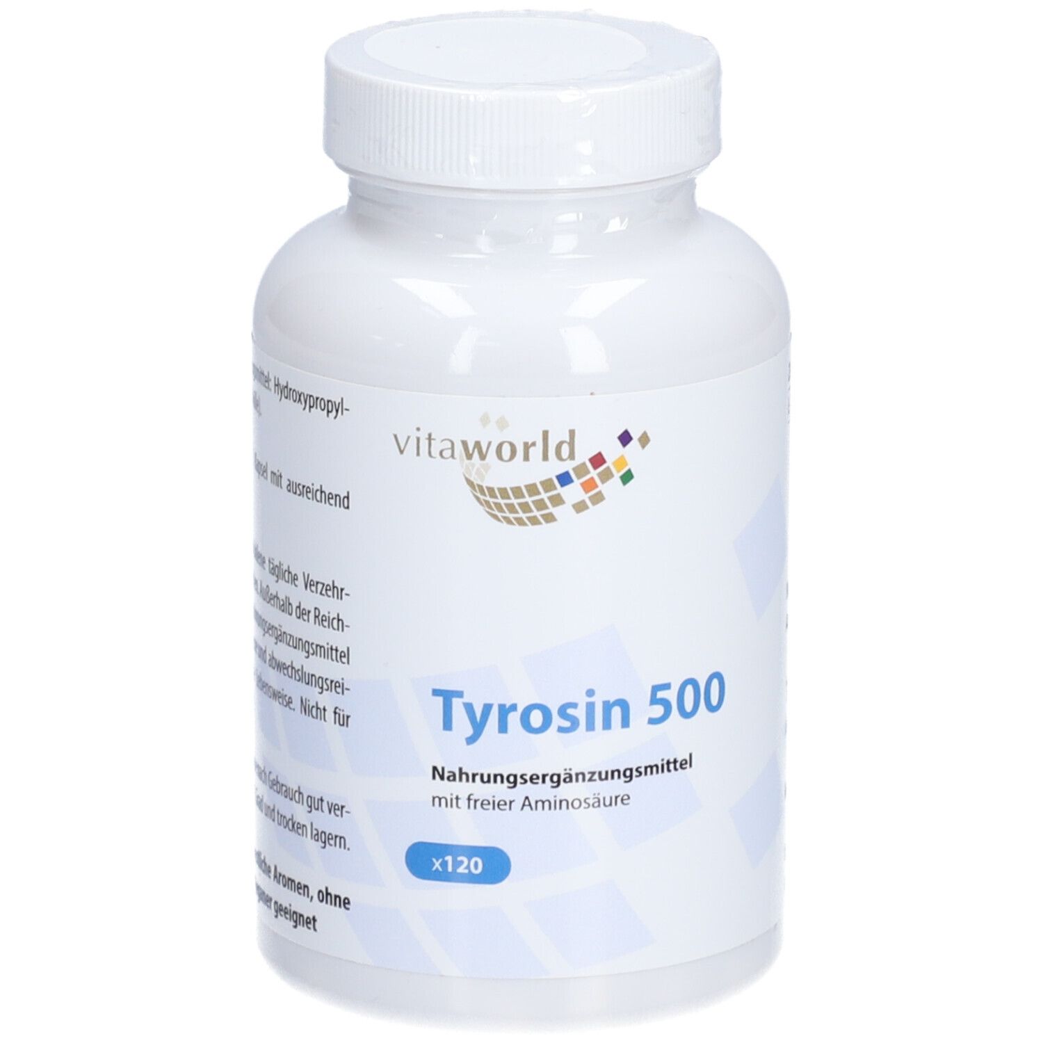 vitaworld TYROSIN 500 mg Kapseln 120 St - Shop Apotheke