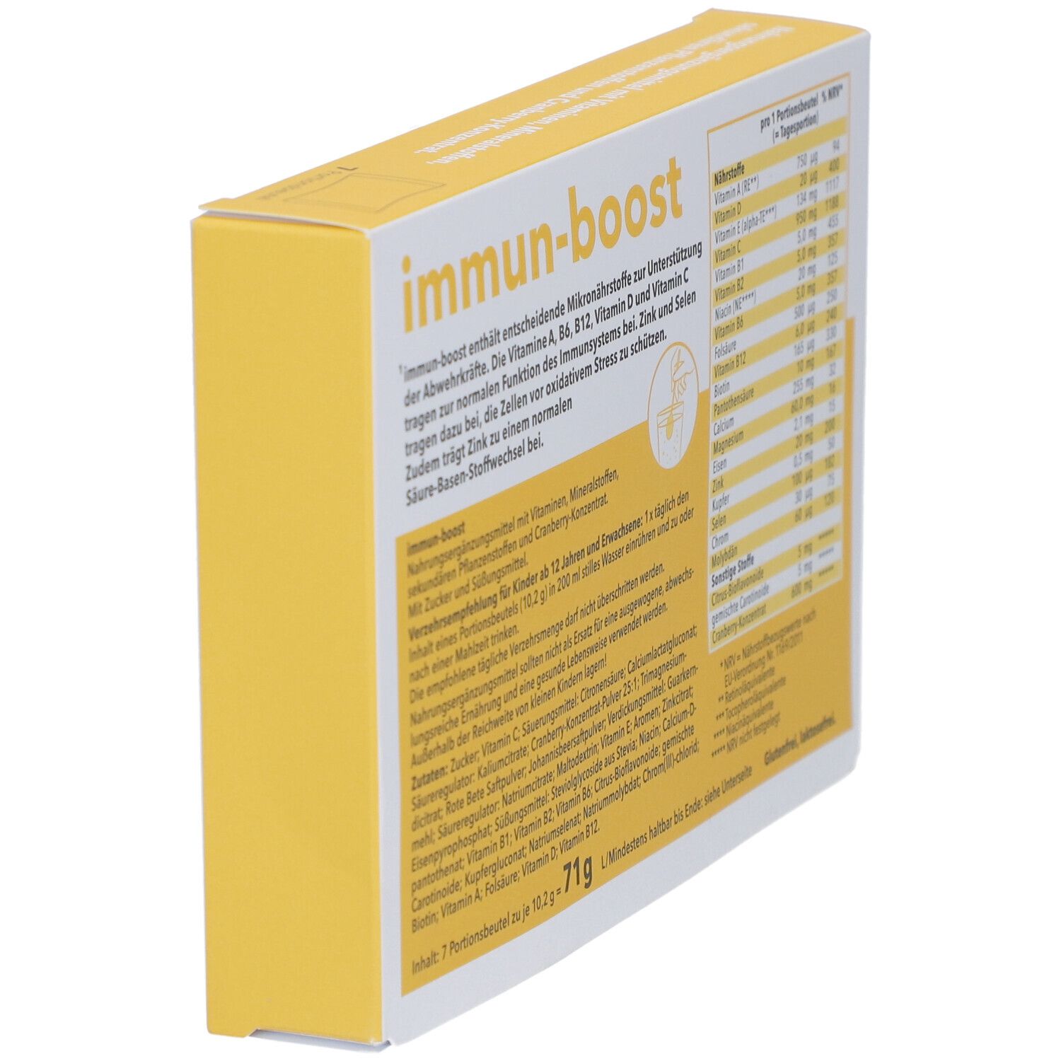 immun-boost Orthoexpert® Trinkgranulat 7x10,2 g - Shop Apotheke