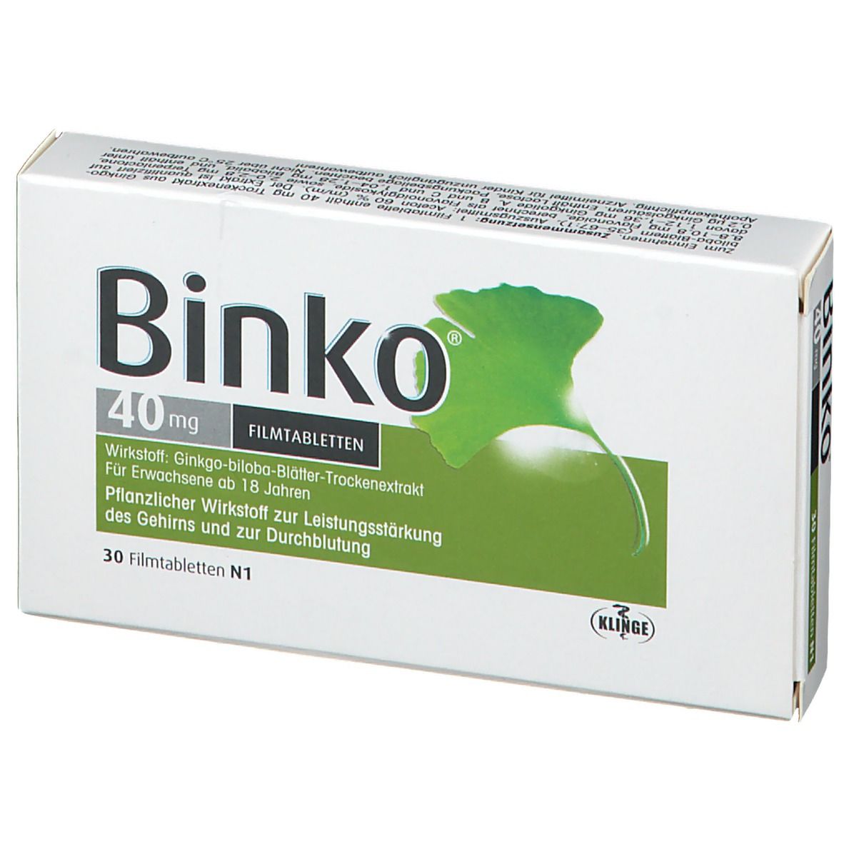 Binko® 40 mg 30 St - Shop Apotheke