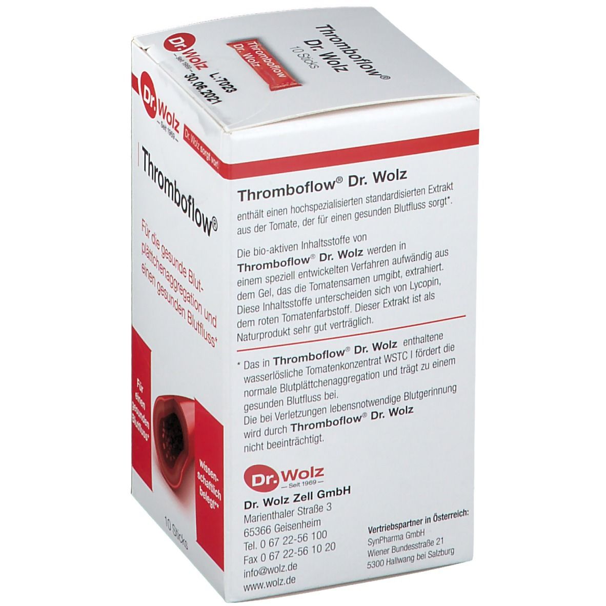 Thromboflow® Sticks 10x5 g - Shop Apotheke