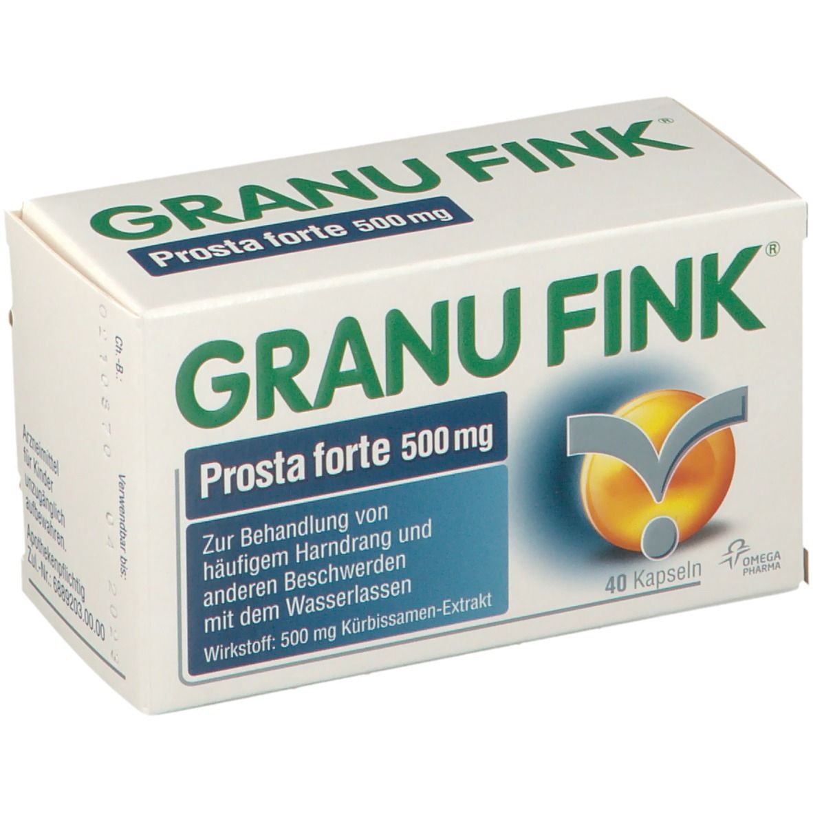 GRANU FINK® Prosta forte 500mg 40 St - shop-apotheke.com