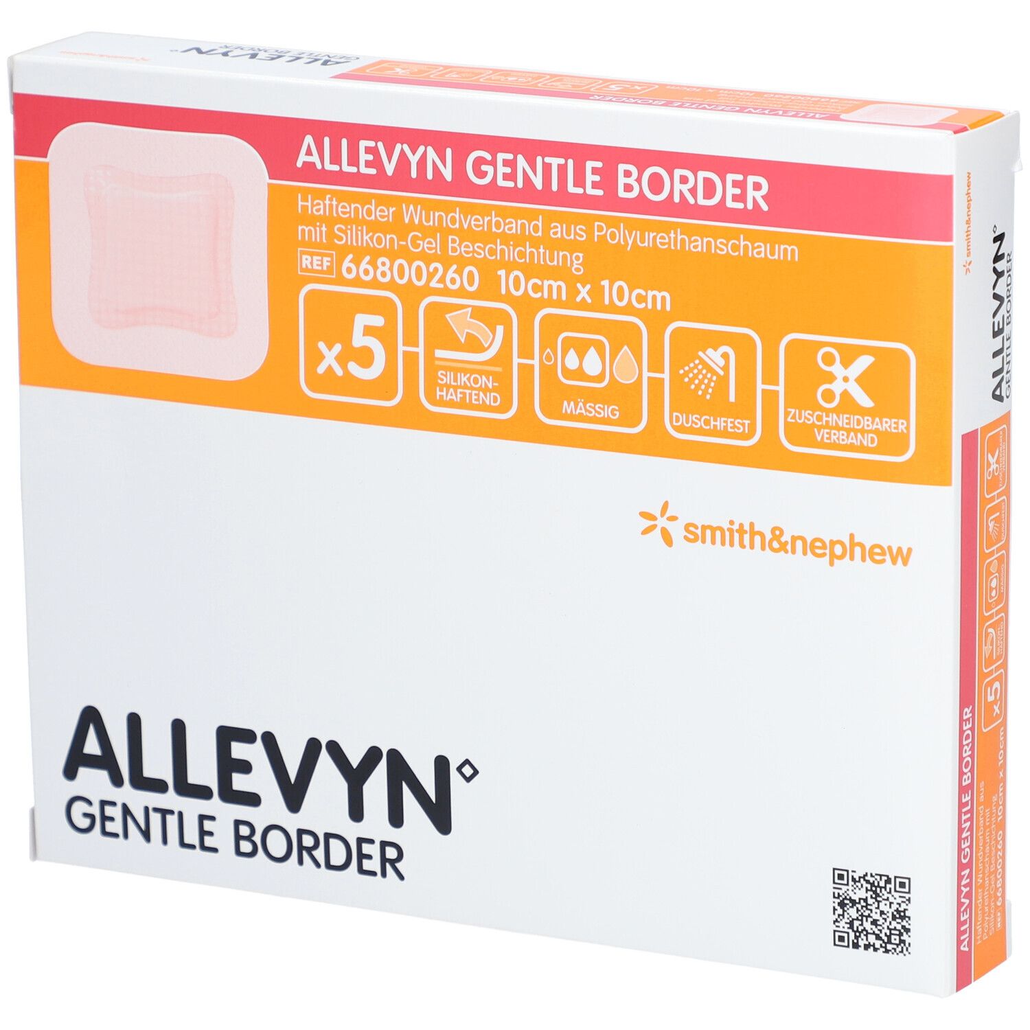 ALLEVYN® Gentle Border 10x10cm 5 St - Shop Apotheke