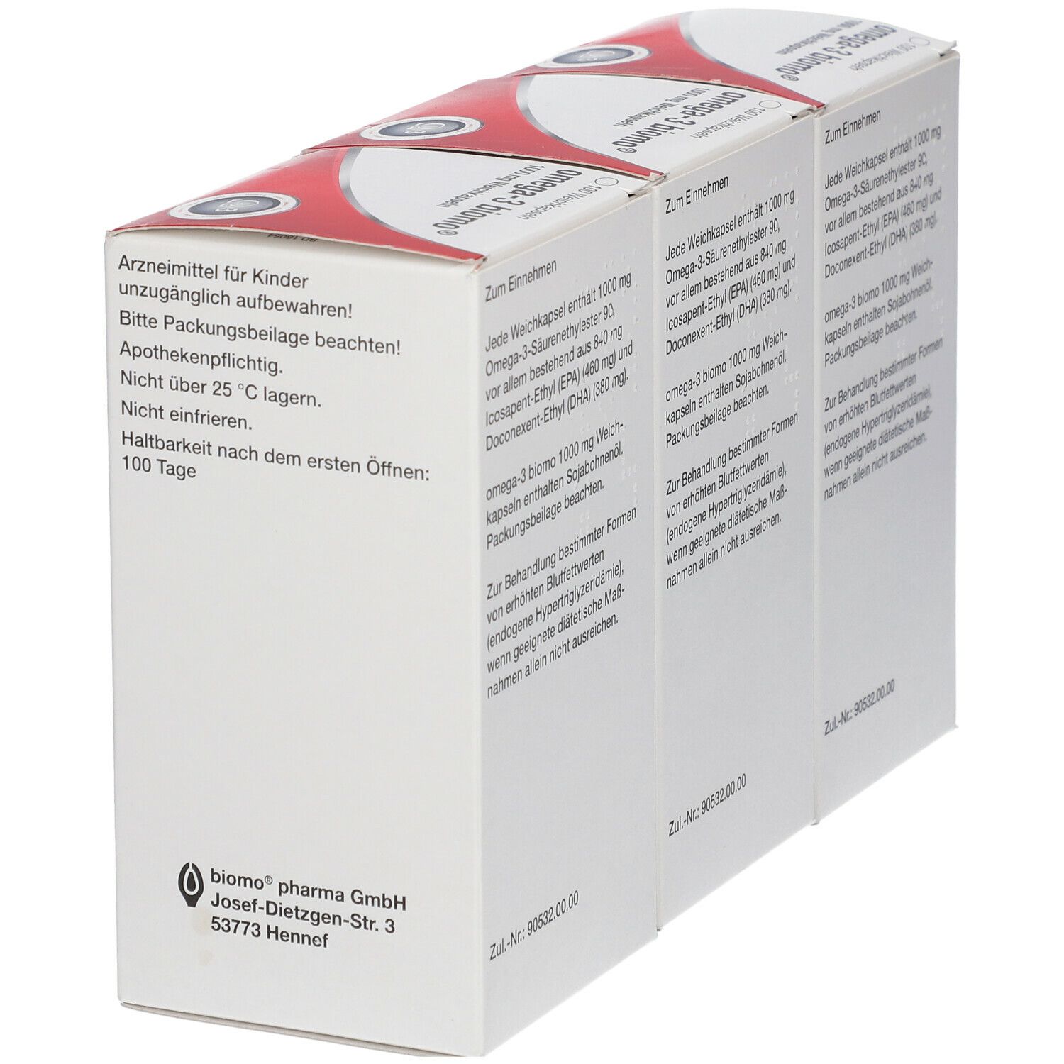 omega-3 biomo® 300 St - Shop Apotheke