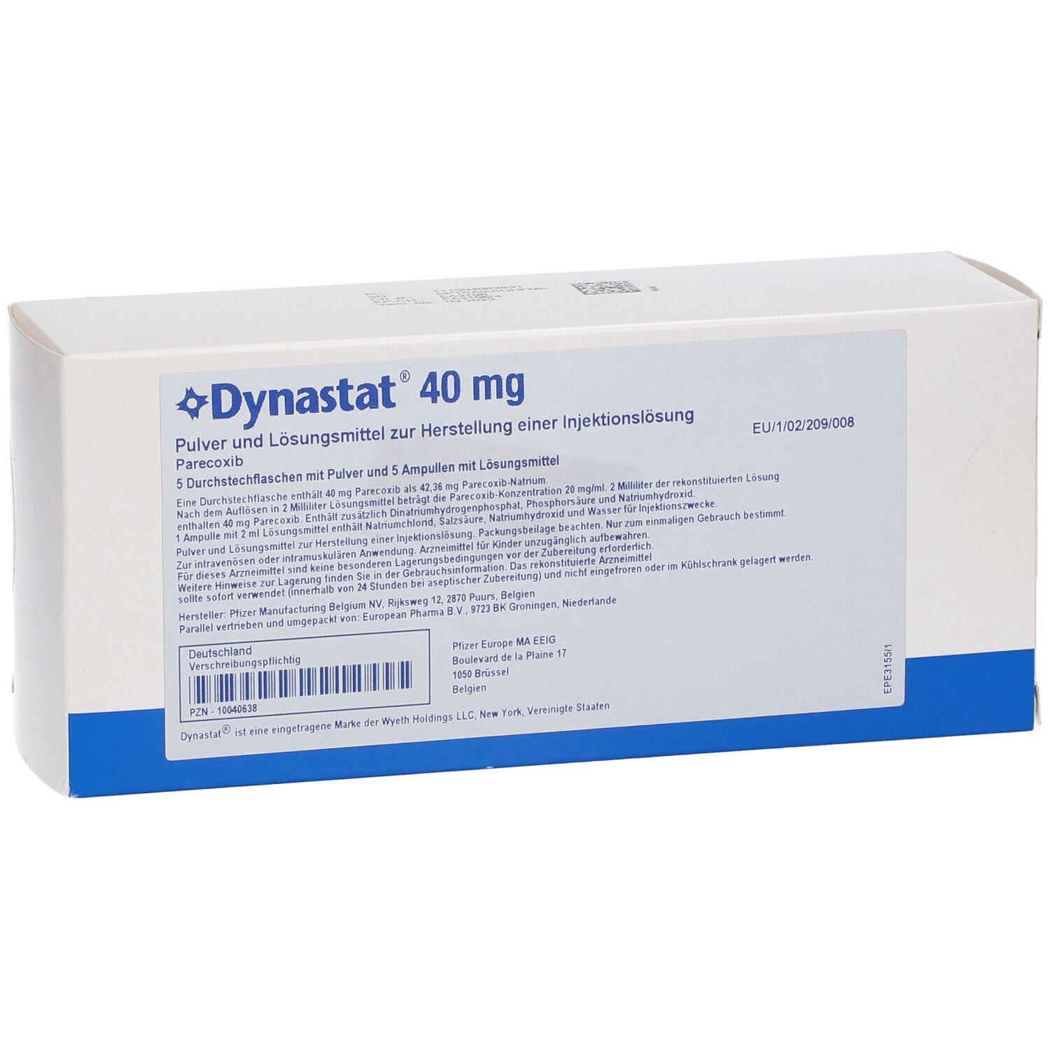 Dynastat® 40 mg 5 St mit dem E-Rezept kaufen - Shop Apotheke
