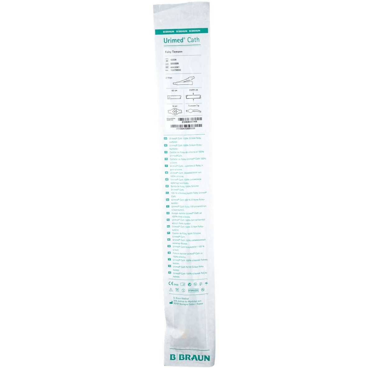 Urimed® Cath Silikon-Dauerkatheter mit Tiemannspitze Ch20 1 St - Shop ...