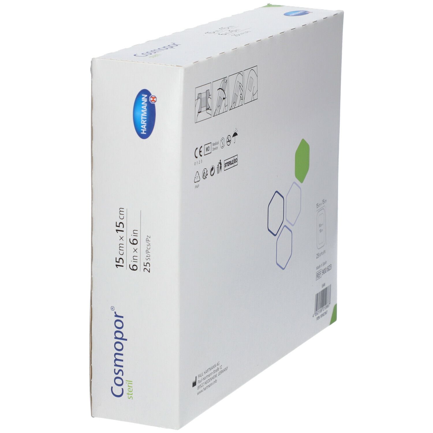 Cosmopor® steril 15 x 15 cm 25 St - SHOP APOTHEKE