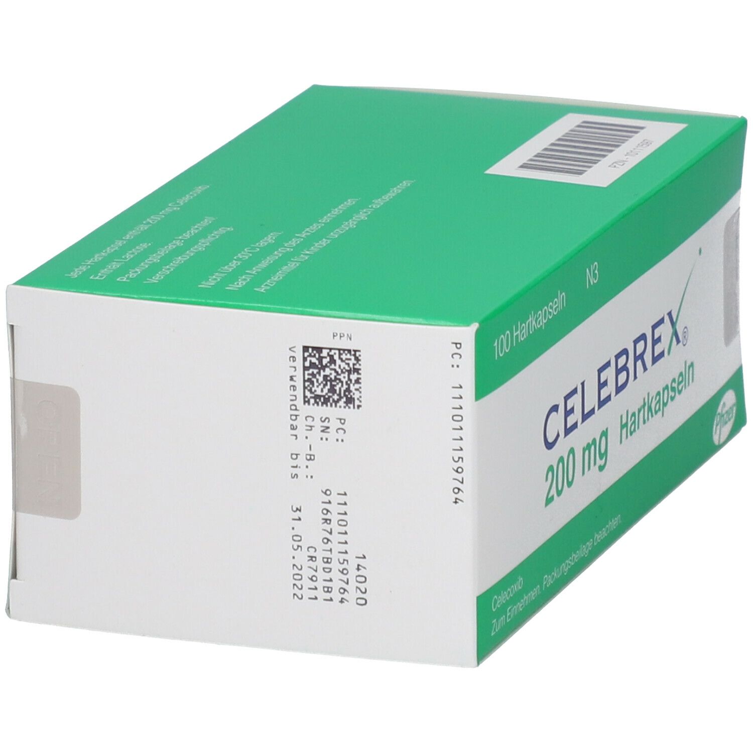Celebrex 200 mg 100 St mit dem E-Rezept kaufen - Shop Apotheke