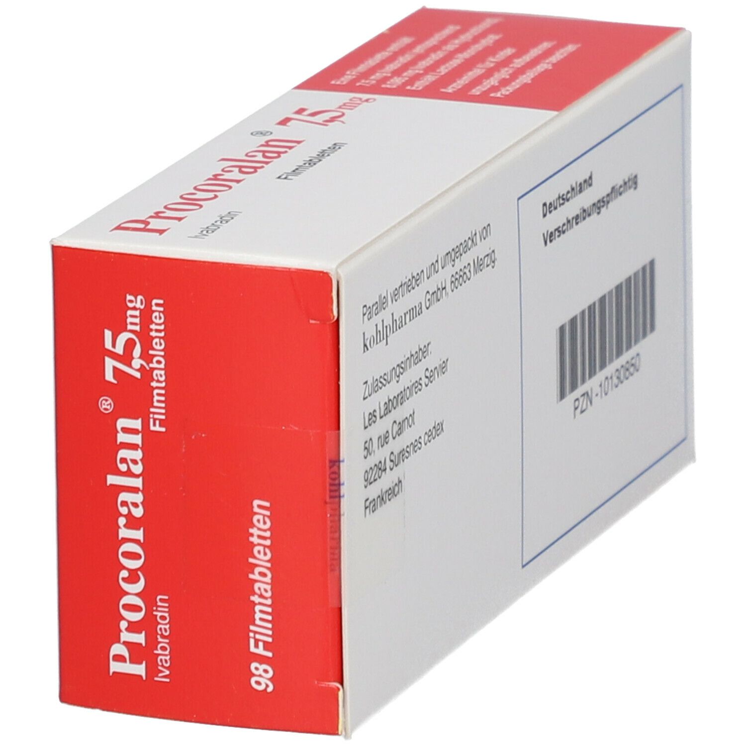 Procoralan 7,5 mg 98 St mit dem E-Rezept kaufen - Shop Apotheke