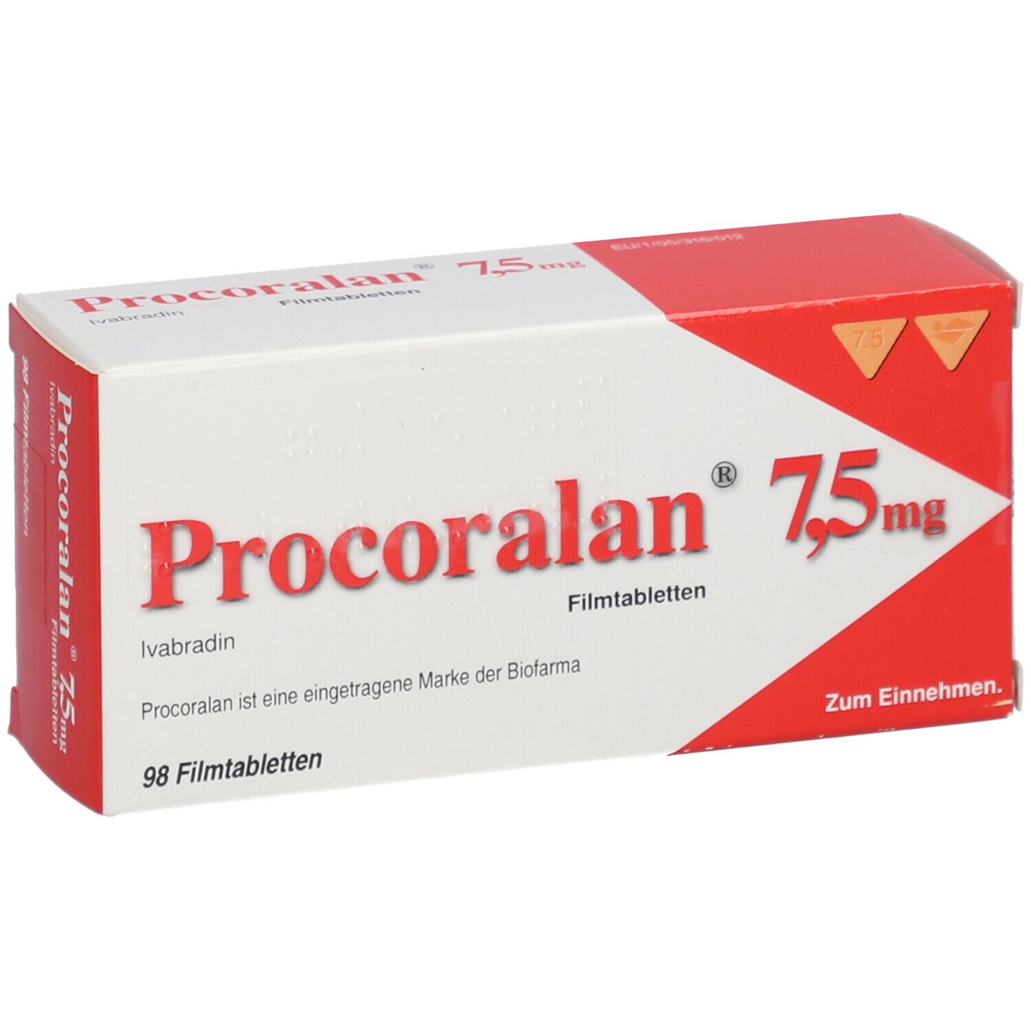 Procoralan 7,5 mg 98 St mit dem E-Rezept kaufen - Shop Apotheke