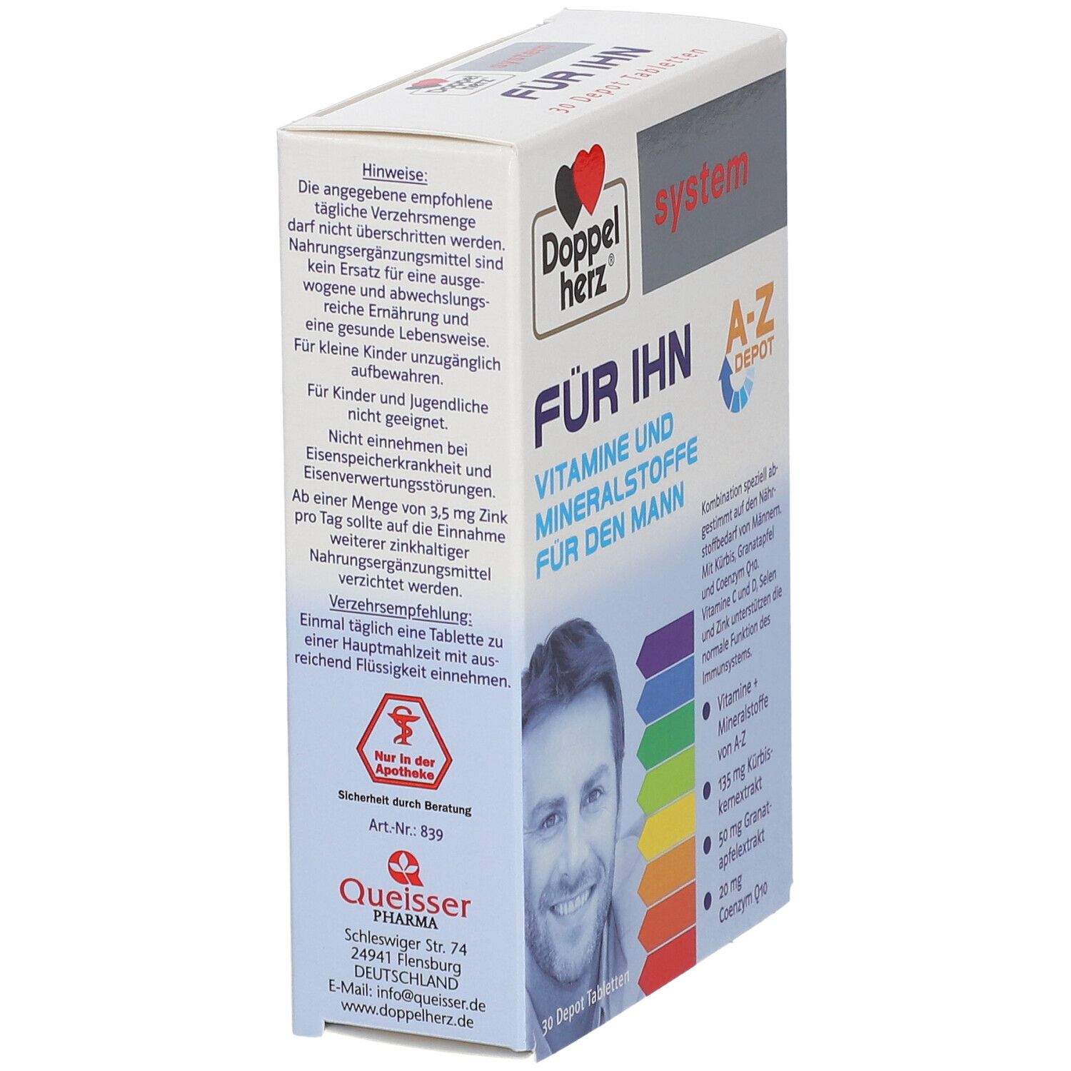 Doppelherz® system Für Ihn 30 St - shop-apotheke.at