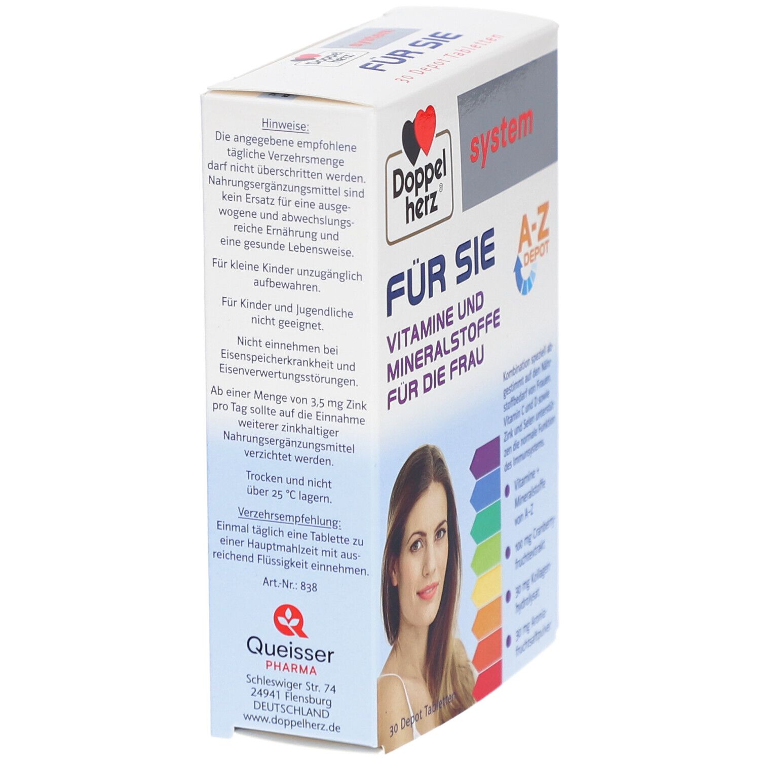 Doppelherz® system Für Sie 30 St - shop-apotheke.at