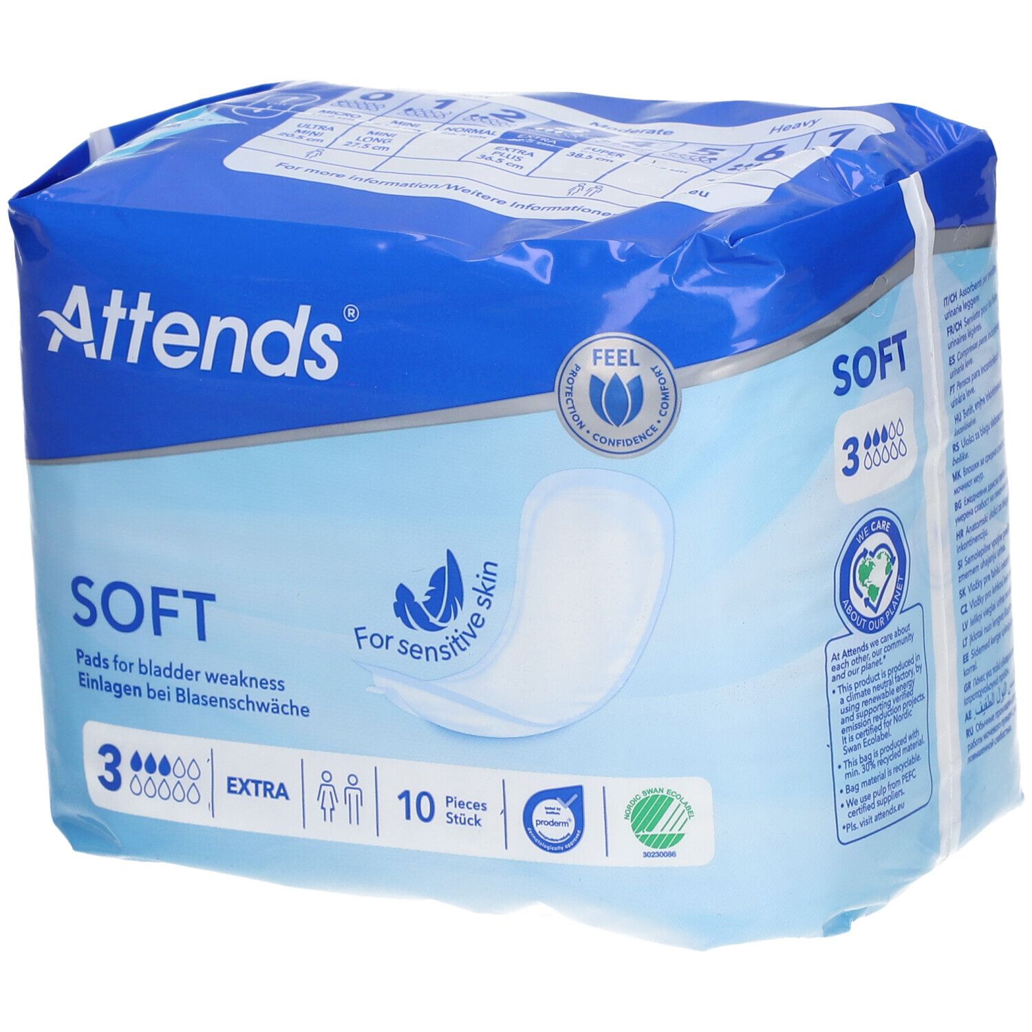 Attends® Soft 3 Extra Einlagen 10 St - shop-apotheke.com