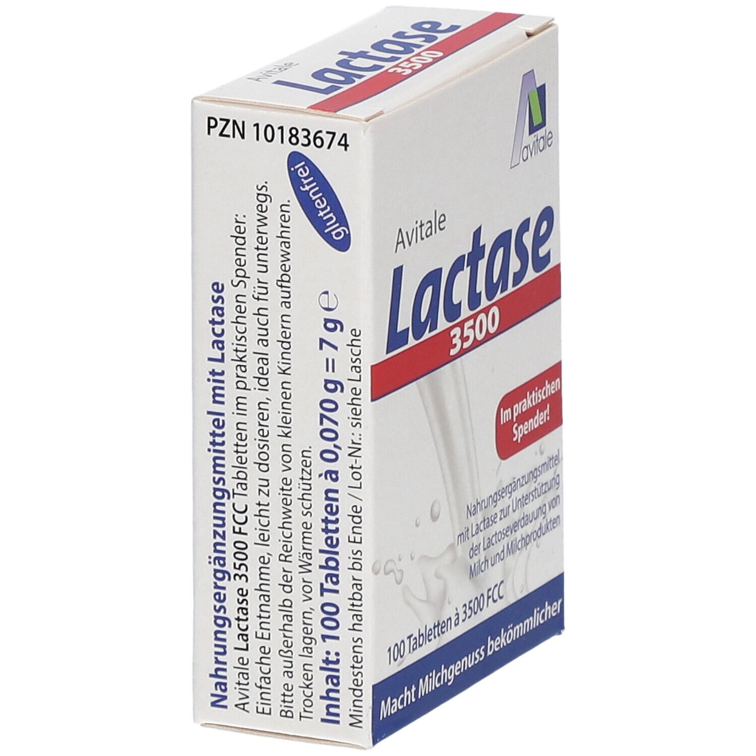 Avitale Lactase 3500 FCC 100 St - Shop Apotheke