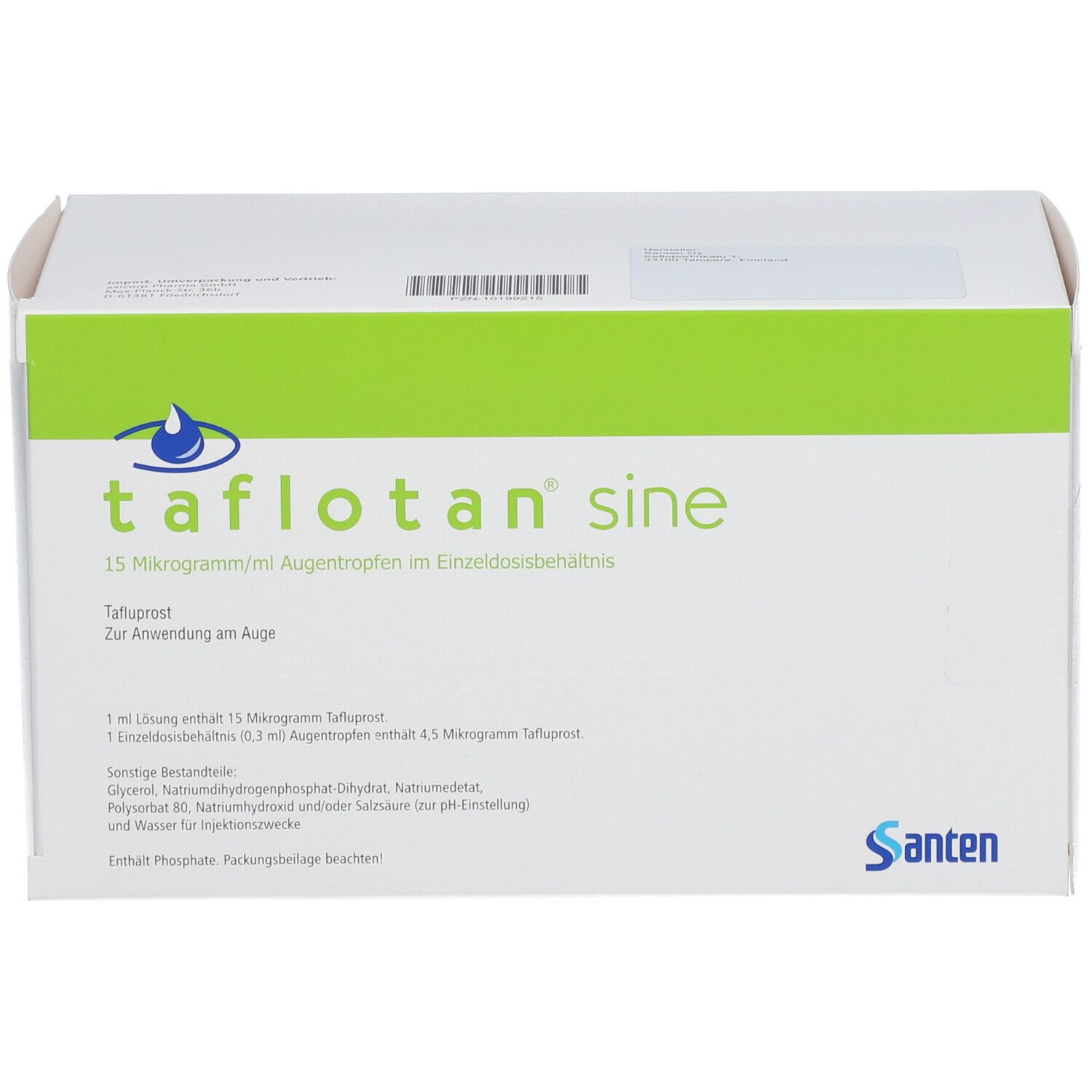 Taflotan Sine 15 µg/ml 90x0,3 ml mit dem E-Rezept kaufen - Shop Apotheke