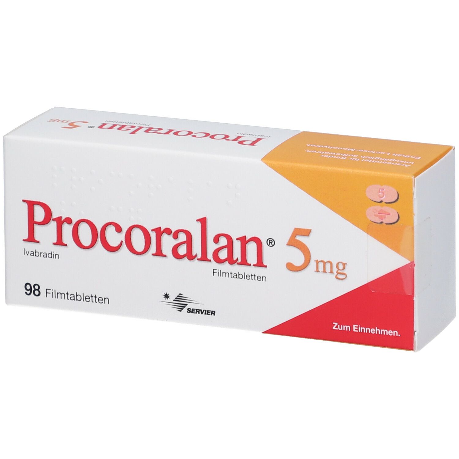 Procoralan 5 mg 98 St mit dem E-Rezept kaufen - Shop Apotheke
