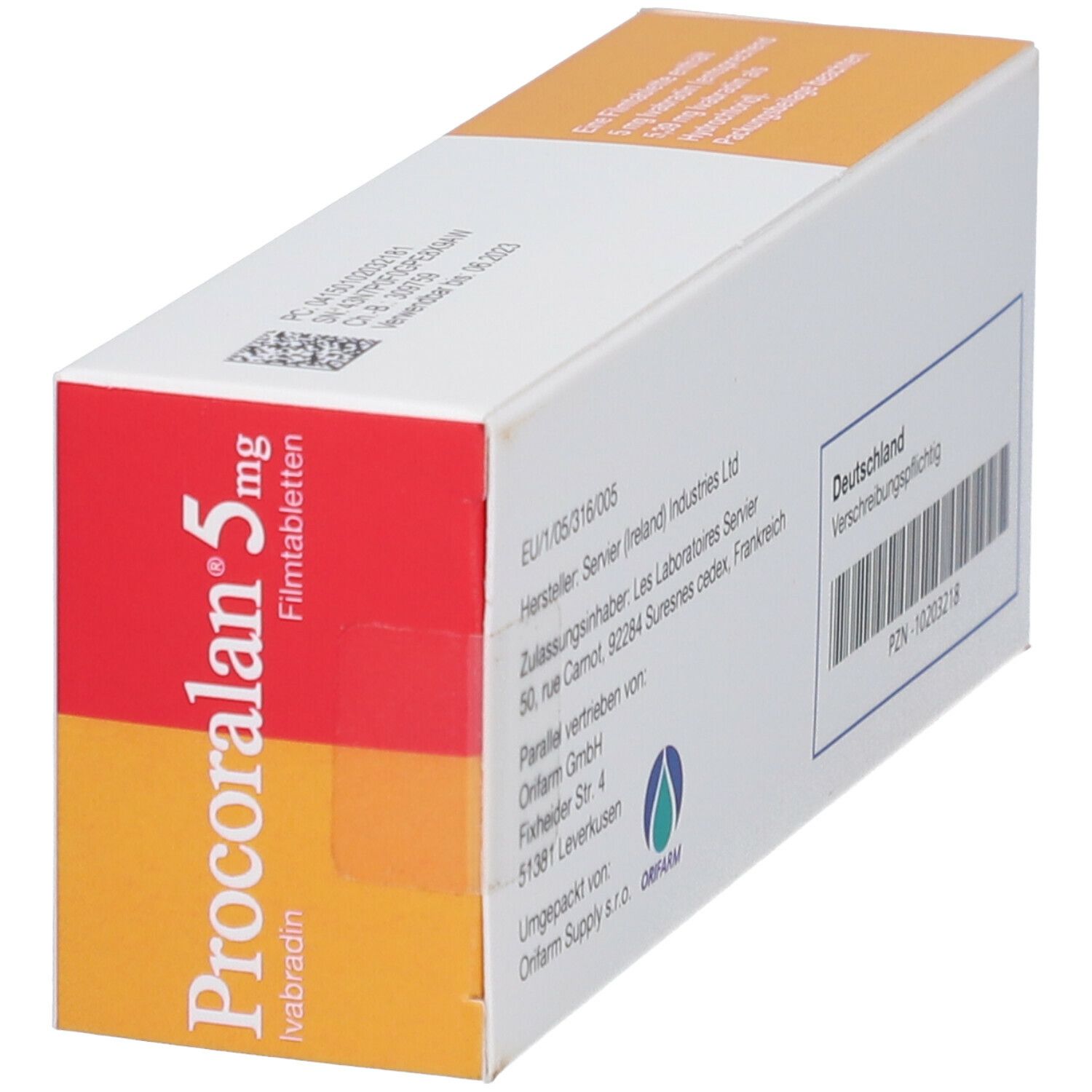 Procoralan 5 mg 98 St mit dem E-Rezept kaufen - Shop Apotheke