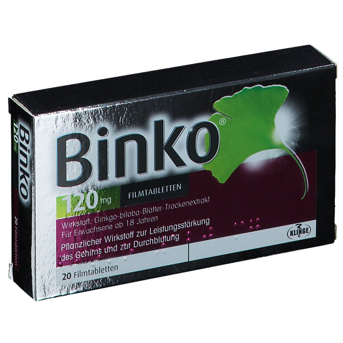 Binko® 120 mg 20 St - Shop Apotheke
