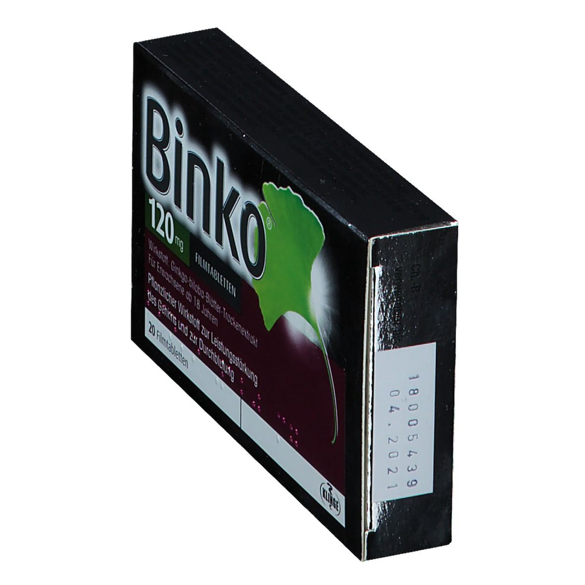 Binko® 120 mg 20 St - Shop Apotheke