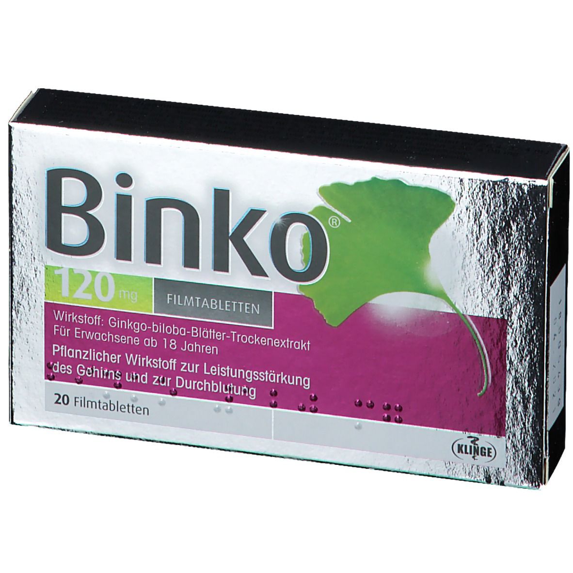 Binko® 120 mg 20 St - Shop Apotheke