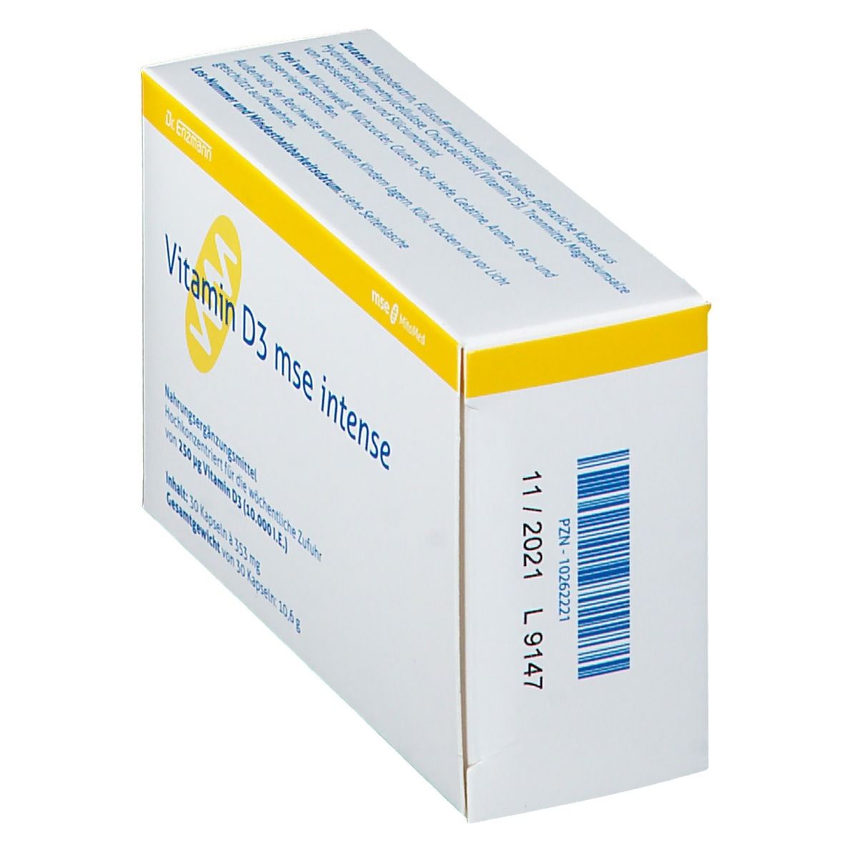 Vitamin D3 intense mse 30 St - Shop Apotheke