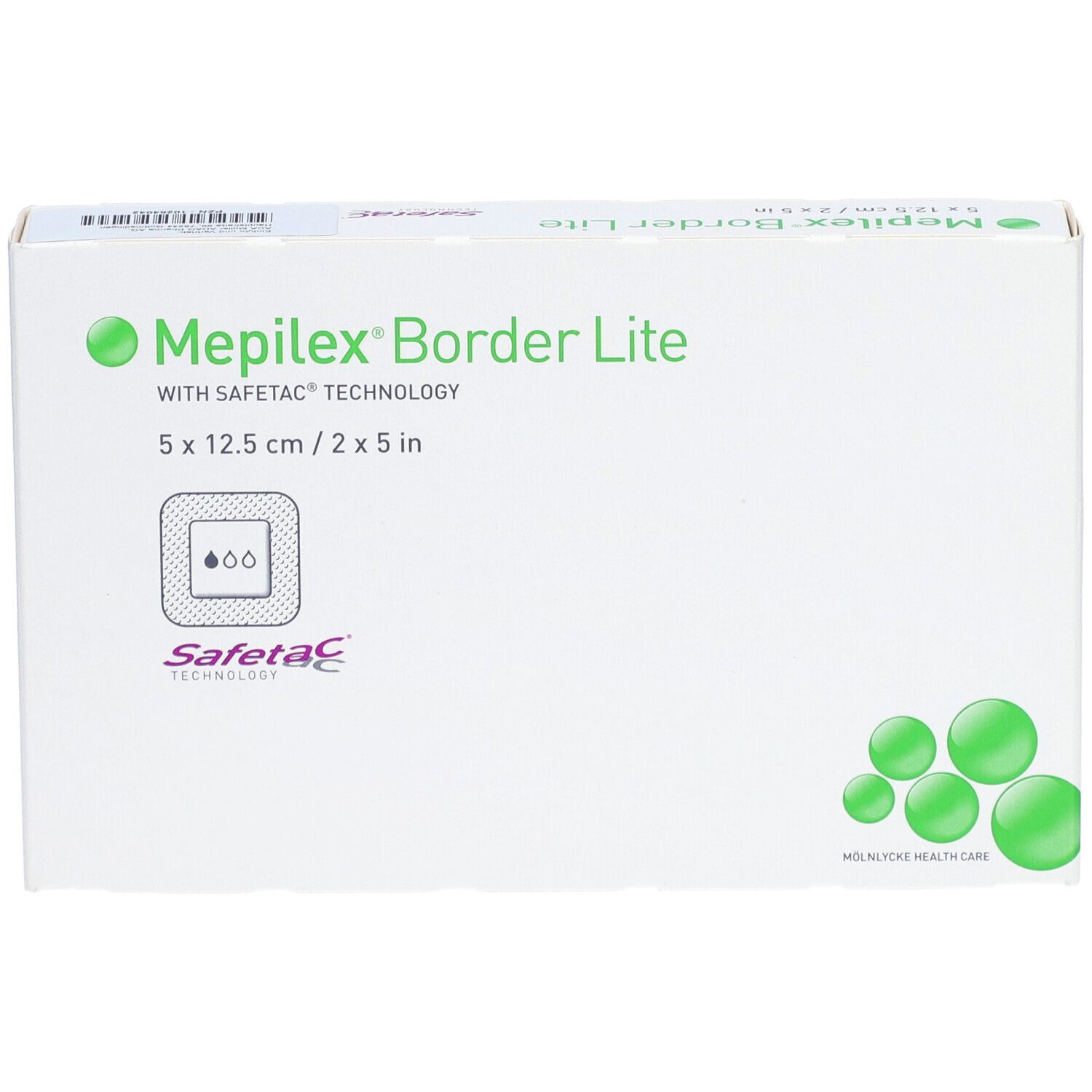 Mepilex Border Flex Lite steril Schaumverband 5 x 12,5 cm 5 St - Shop ...