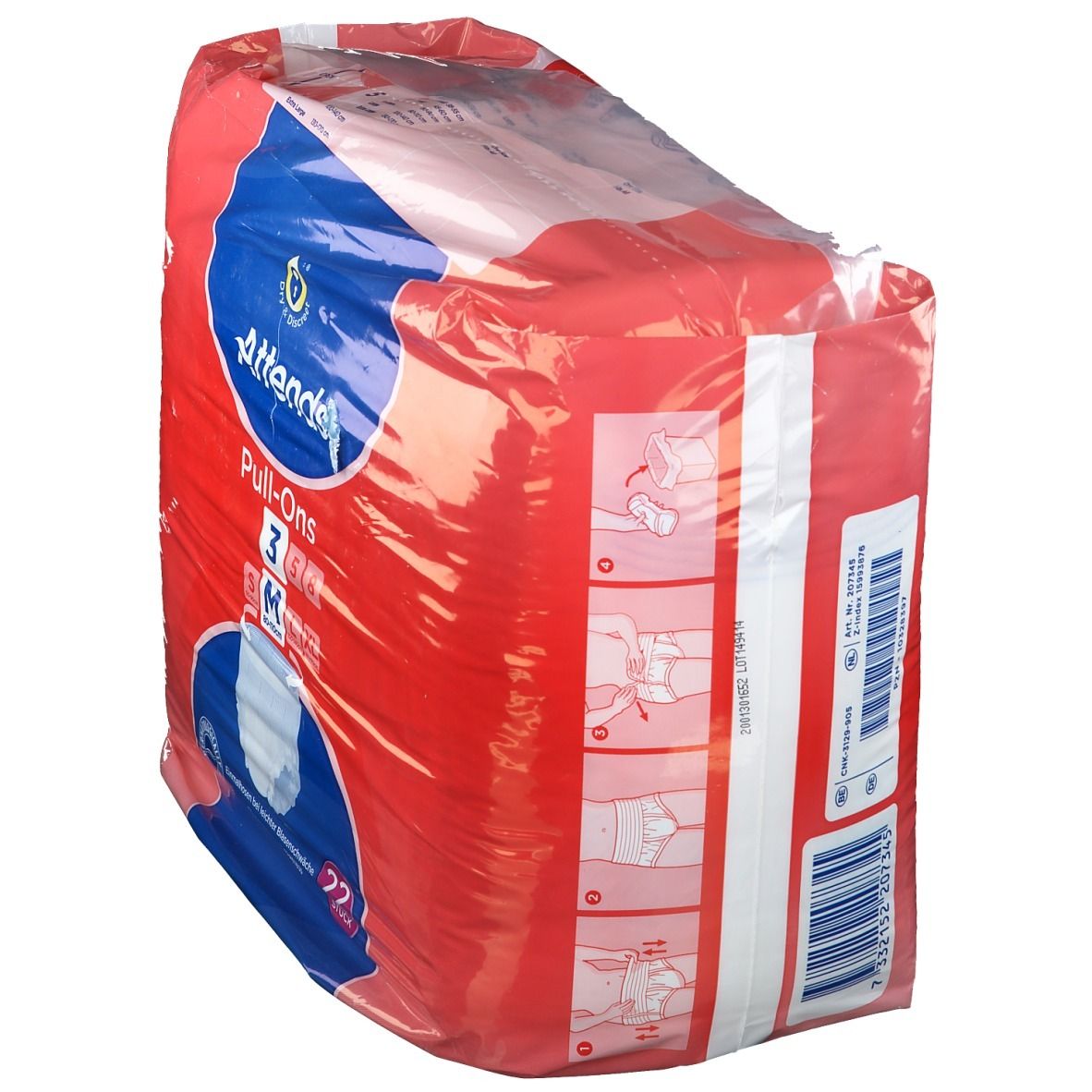 Attends® Pull-Ons 3 M Einmalhosen 22 St - Shop Apotheke