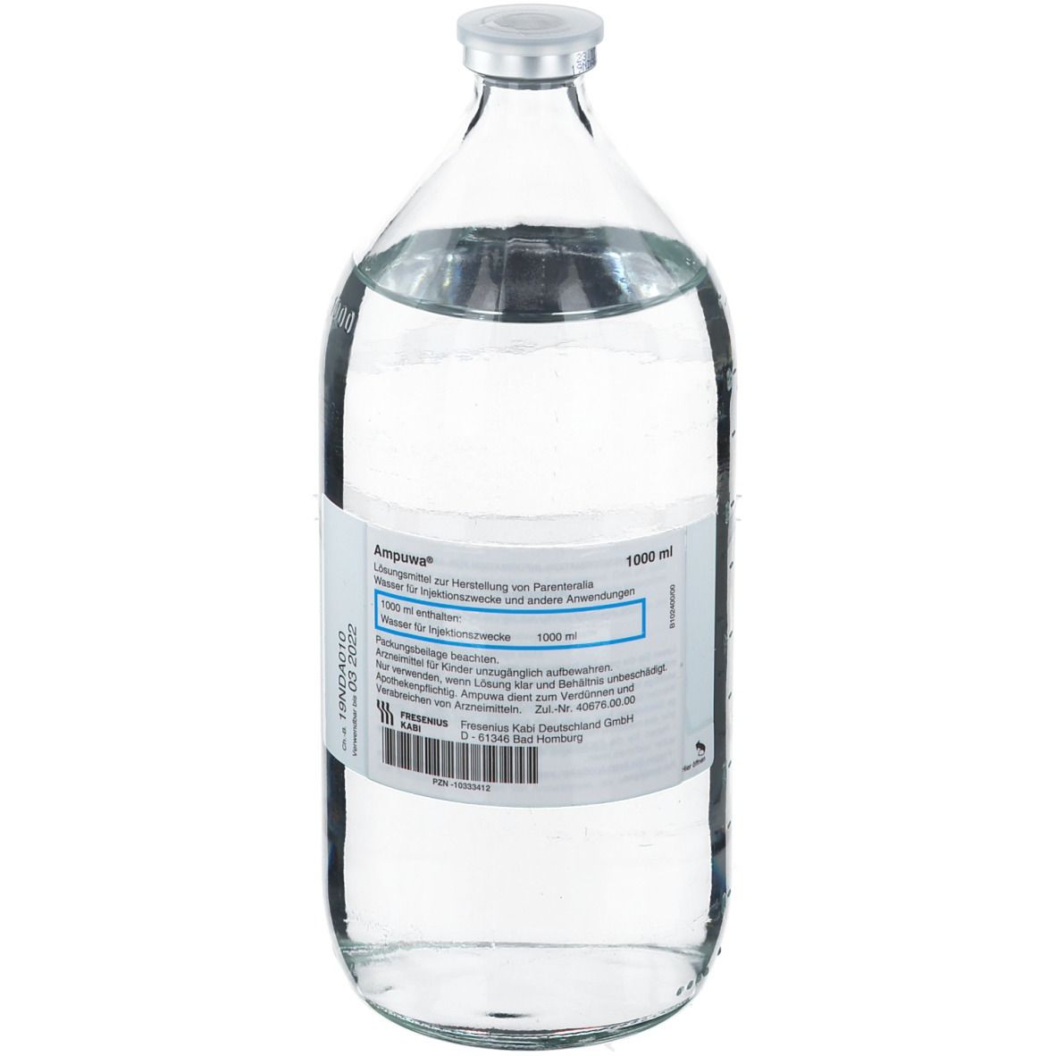 Ampuwa® Wasser für Injektionszwecke 1000 ml - Shop Apotheke