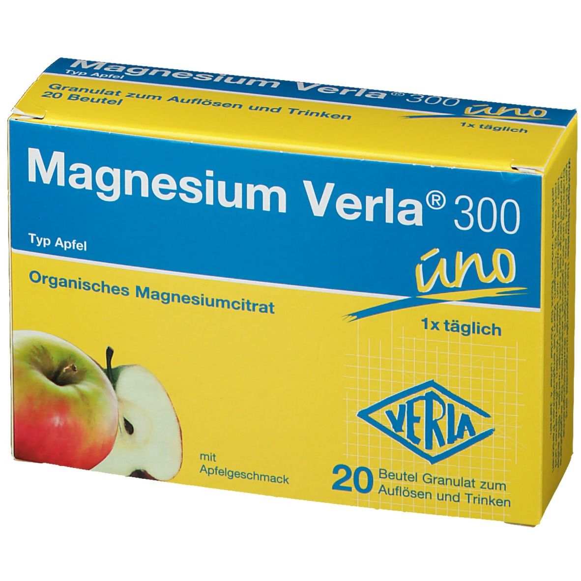 Magnesium Verla® 300 uno Apfel 20 St - Shop Apotheke
