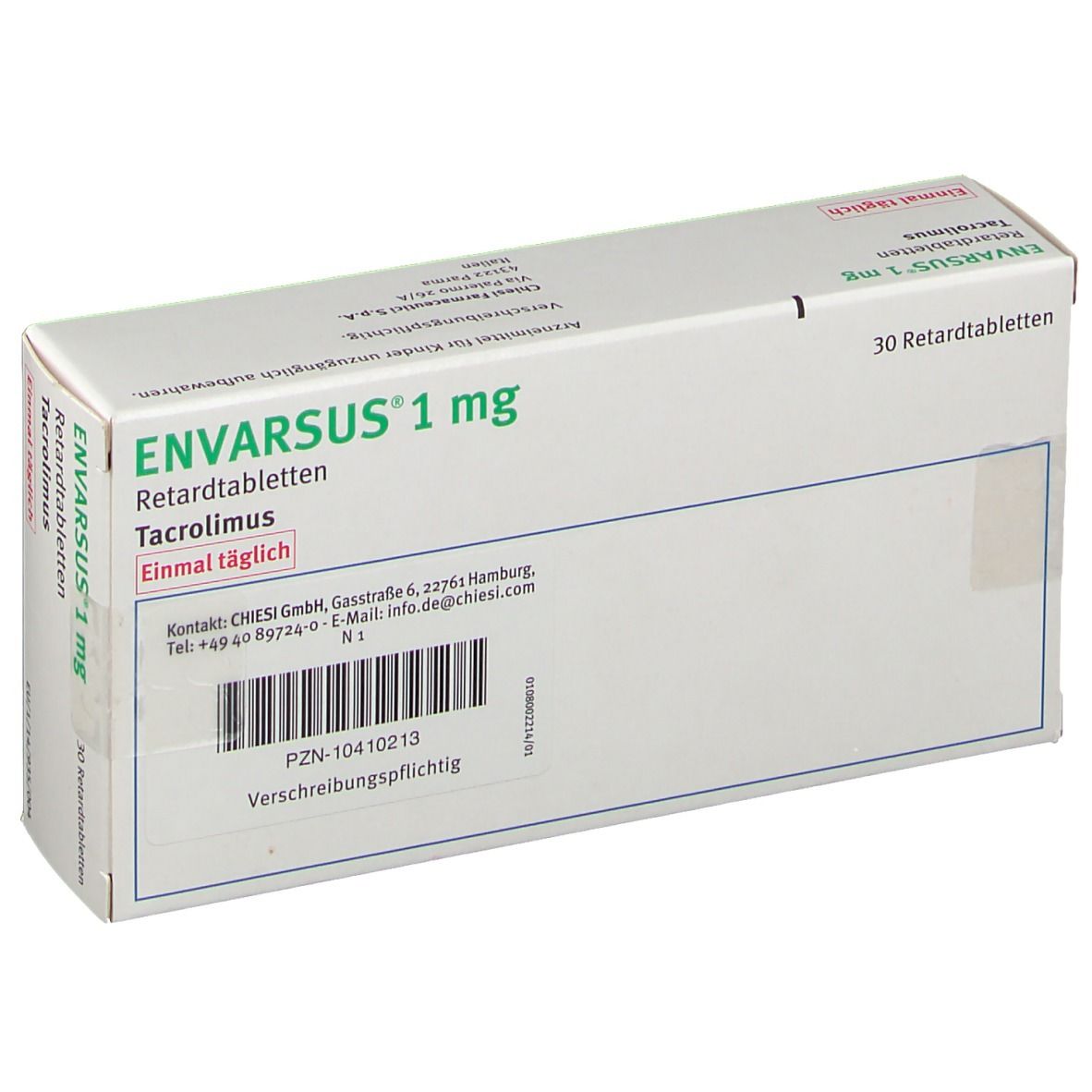 ENVARSUS® 1 mg 30 St mit dem E-Rezept kaufen - Shop Apotheke
