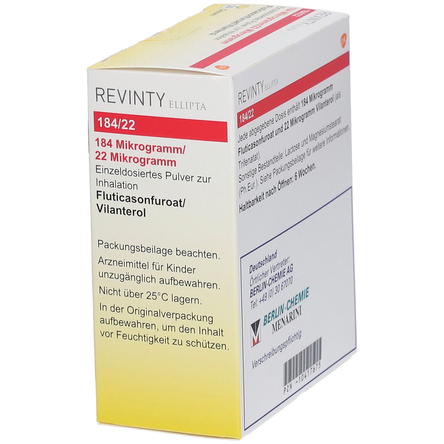 REVINTY® ELLIPTA® 184/22 µg 1 St - shop-apotheke.com