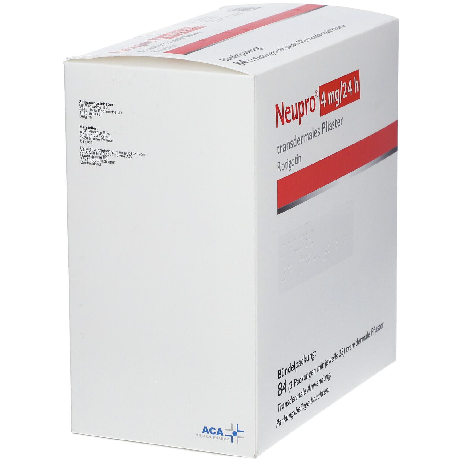 Neupro® 4Mg/24H Ilo 84 St mit dem E-Rezept kaufen - Shop Apotheke