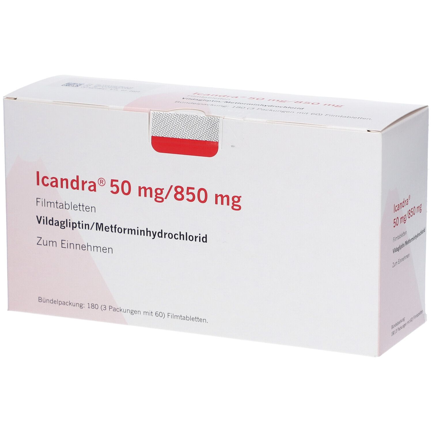 Icandra® 50 mg /850 mg 3x60 St - shop-apotheke.com