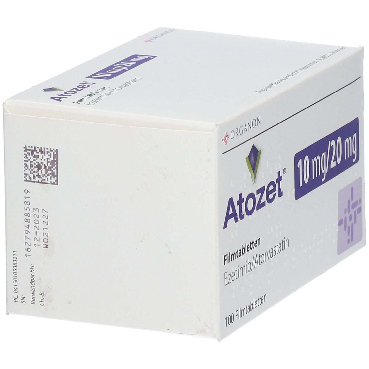 Atozet® 10 mg/20 mg 100 St mit dem E-Rezept kaufen - Shop Apotheke